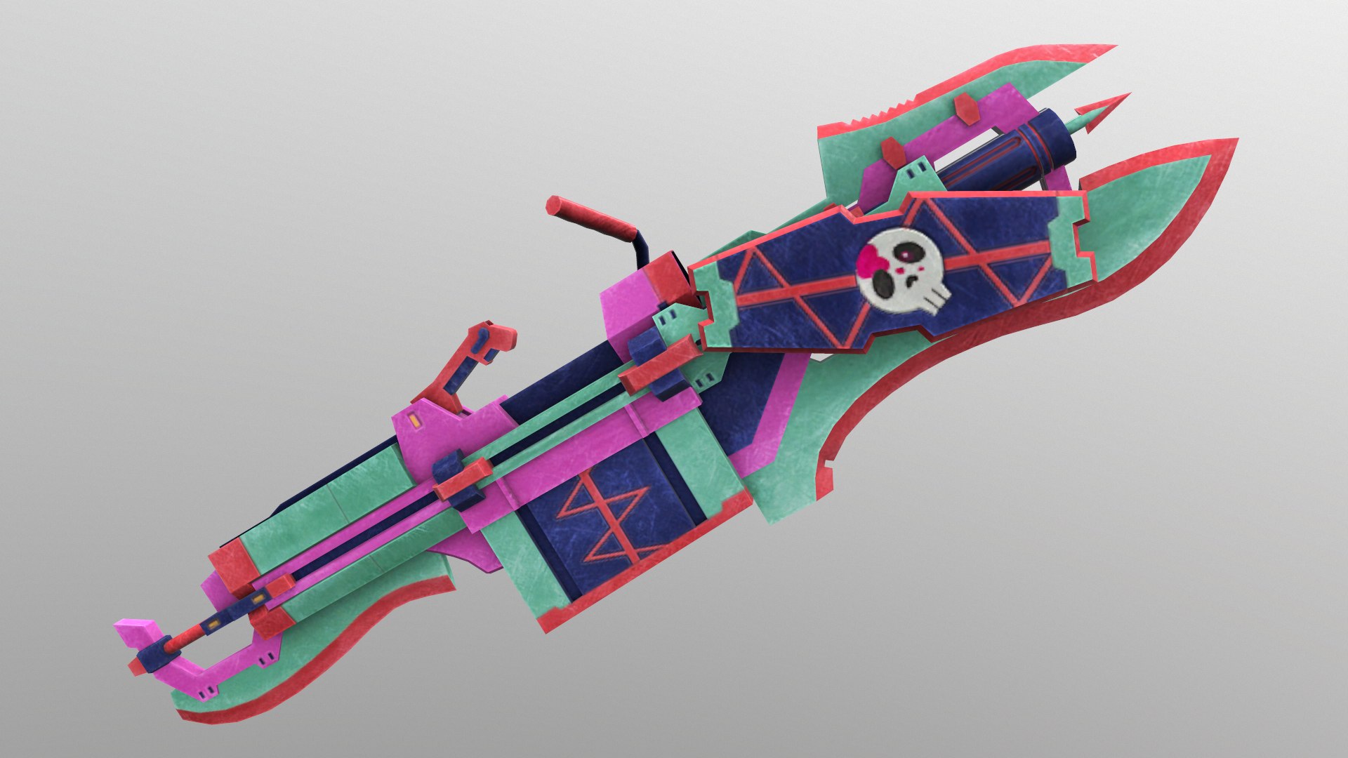3D Model Harpoon Gun Level 3 - TurboSquid 2191311