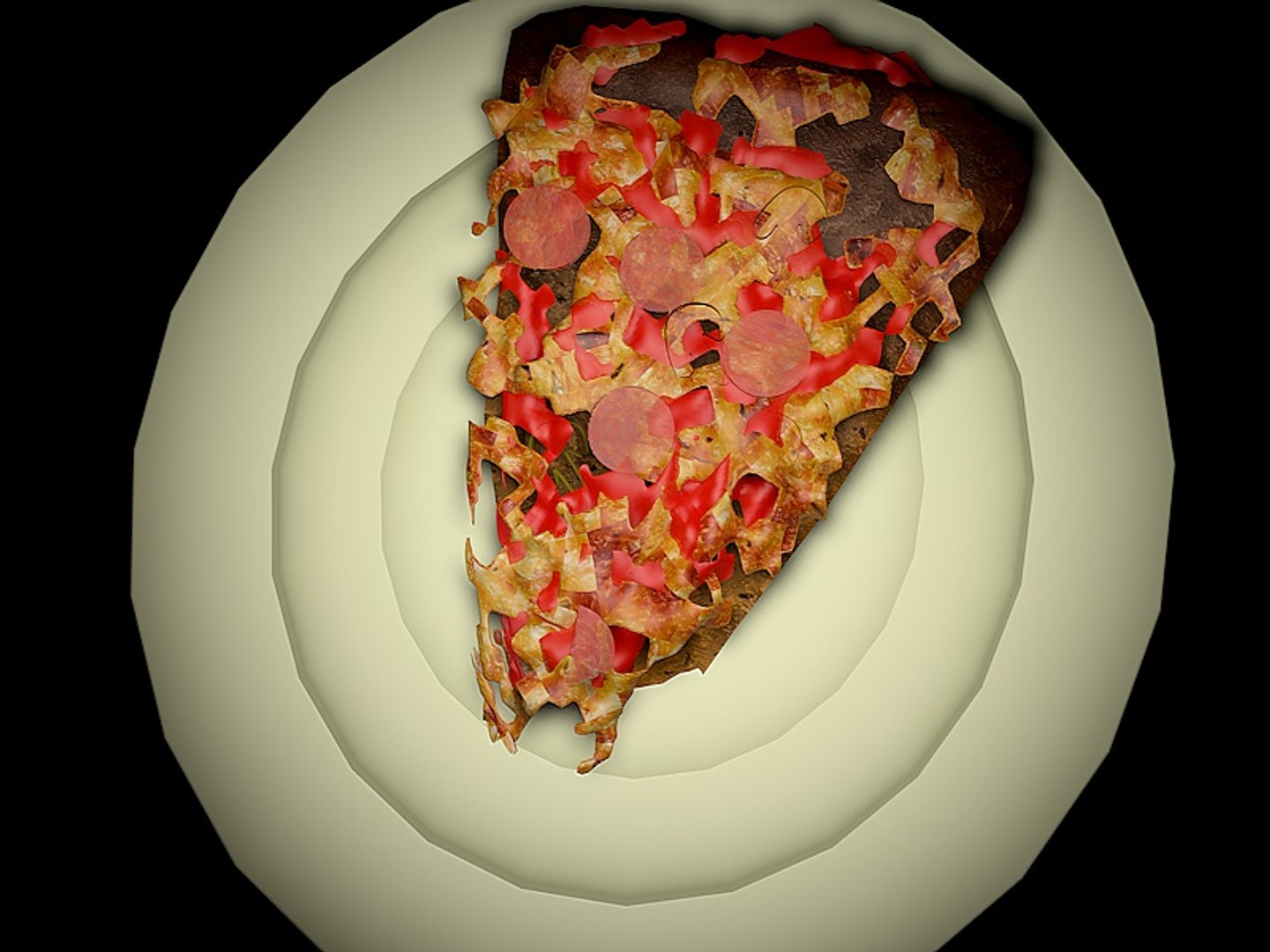 3D Slice Pizza Model - TurboSquid 1222507