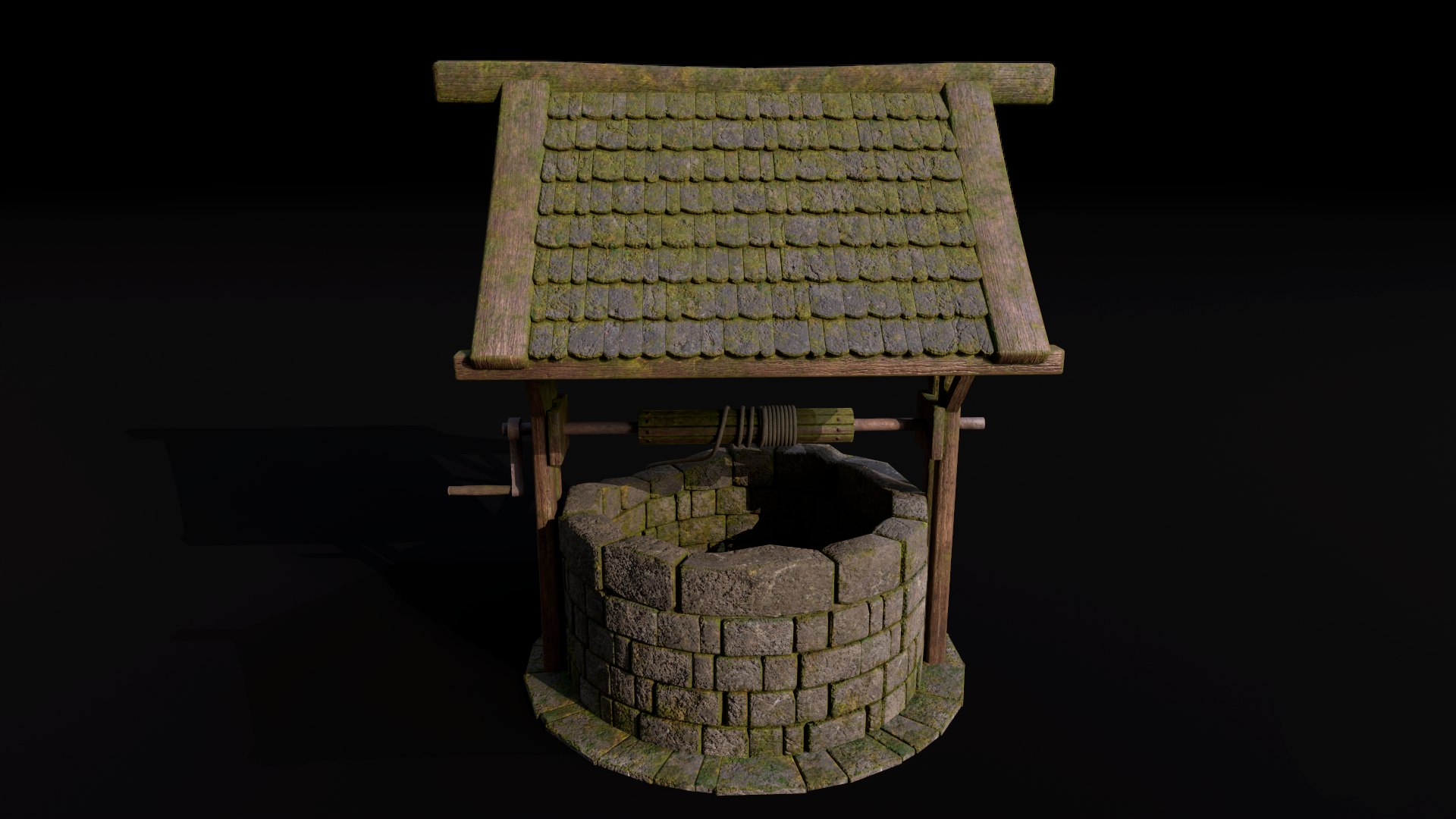 Realistic Water Well 3D - TurboSquid 2111521