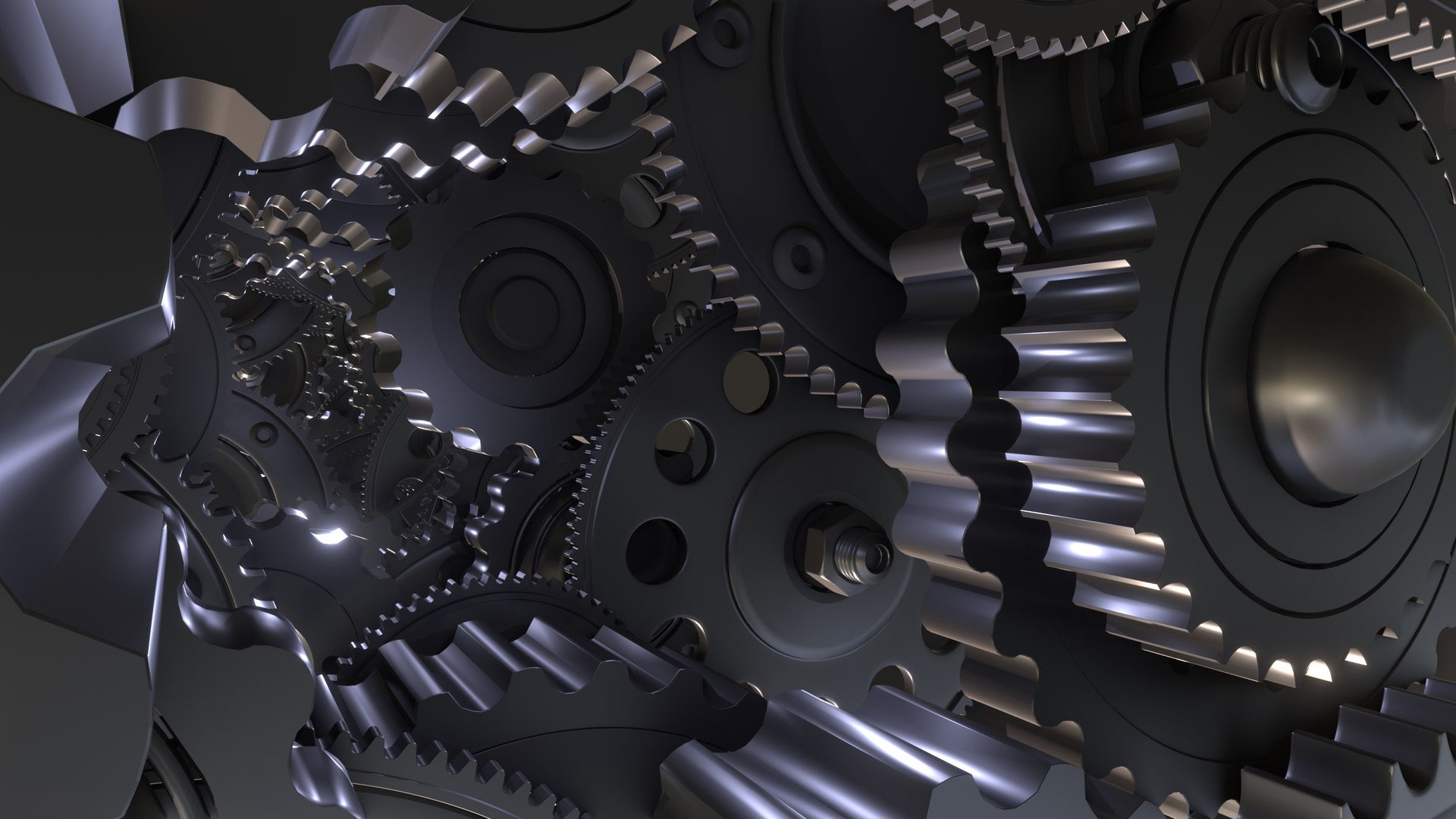 Gears Animation 3D Model - TurboSquid 2170016