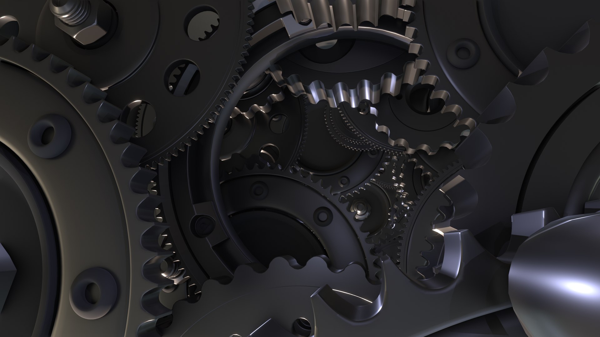 Gears Animation 3D Model - TurboSquid 2170016