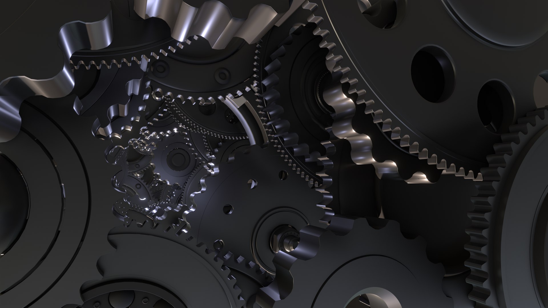 Gears Animation 3D Model - TurboSquid 2170016