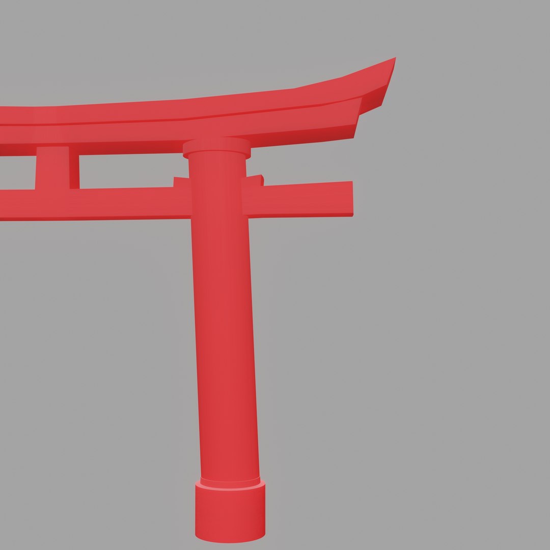 Torii Gate 3D Model - TurboSquid 1922720