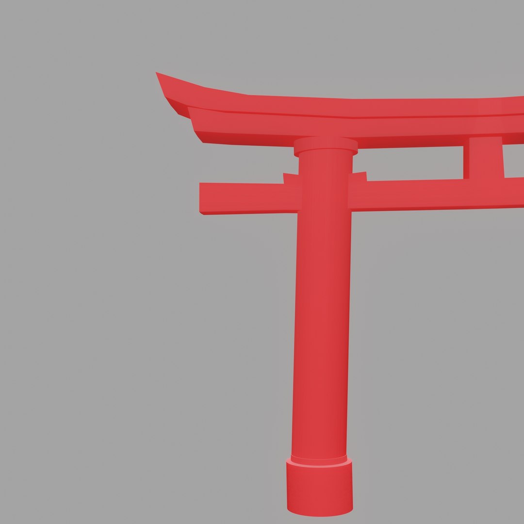 Torii Gate 3D Model - TurboSquid 1922720