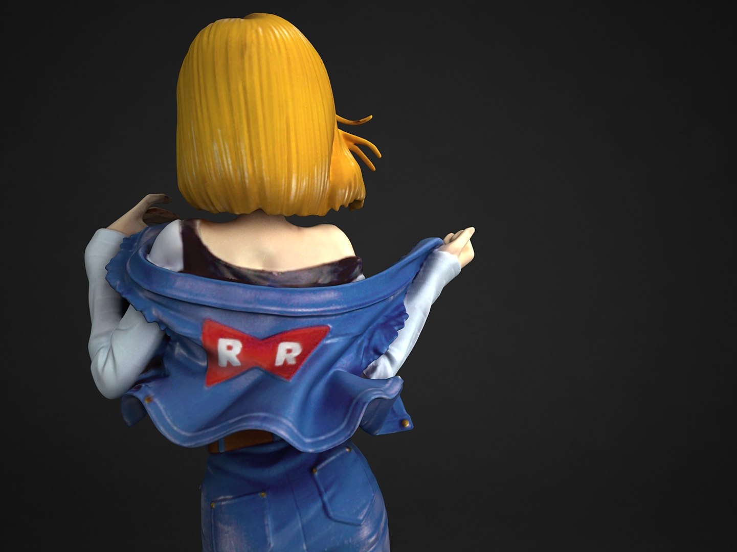 Android no18 3D - TurboSquid 1320442