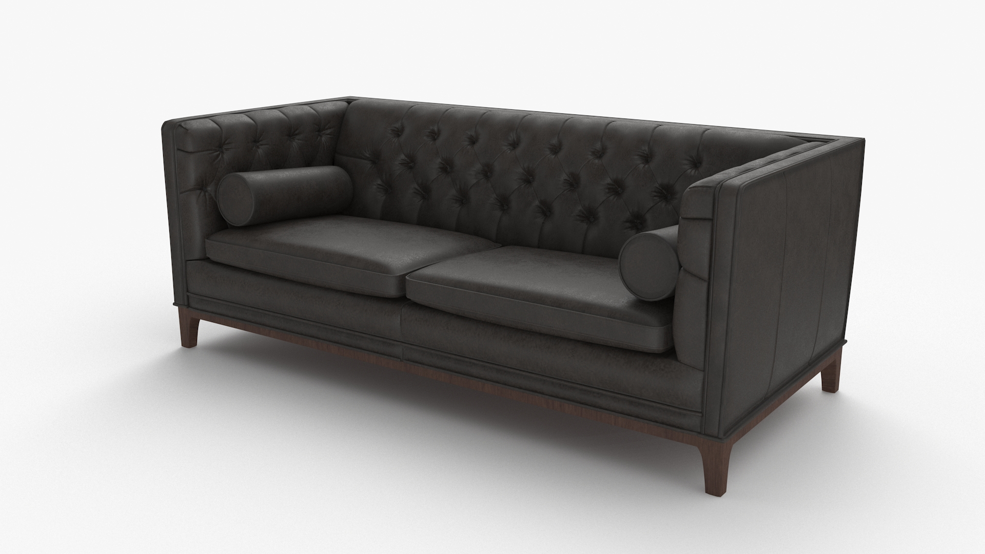 Ethan Allen Anderson Leather Sofa 3D Model - TurboSquid 1959424