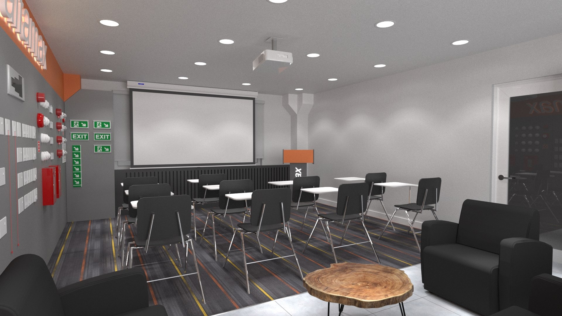 3D EDUCATION OFFICE - CLASSROOM Model - TurboSquid 1901258