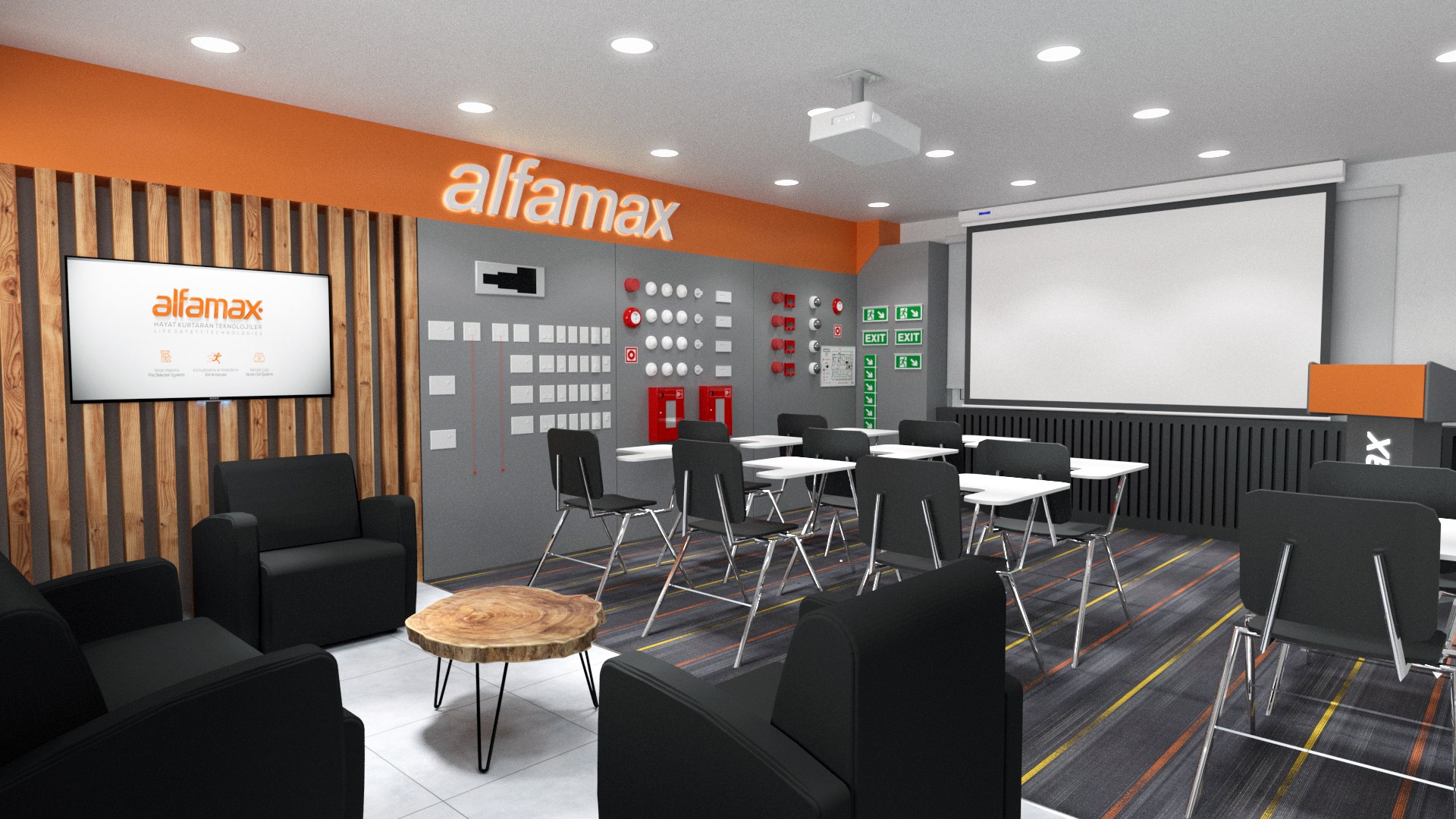 3D EDUCATION OFFICE - CLASSROOM Model - TurboSquid 1901258