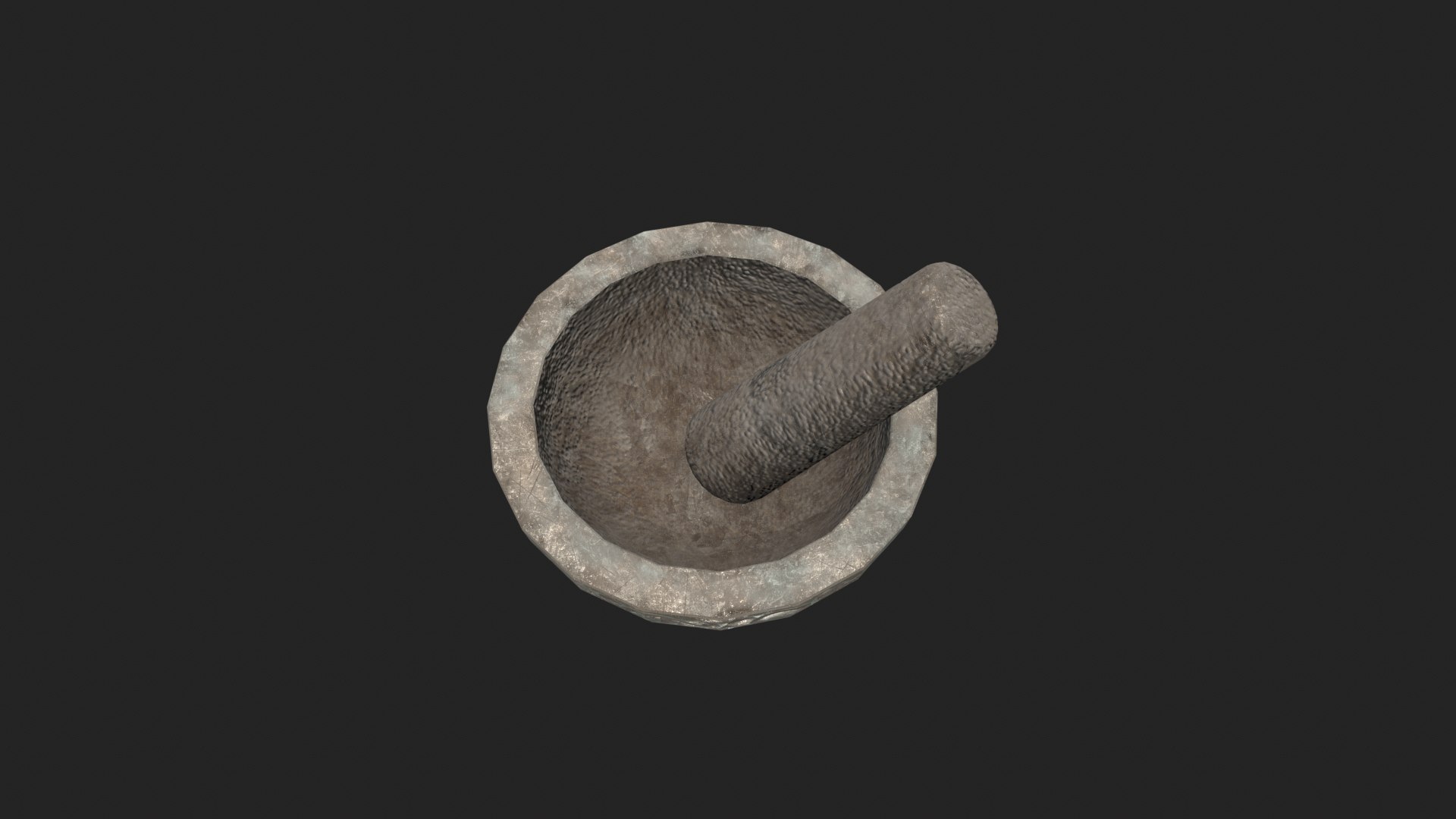 Medieval Mortar 01 Model - TurboSquid 2322779