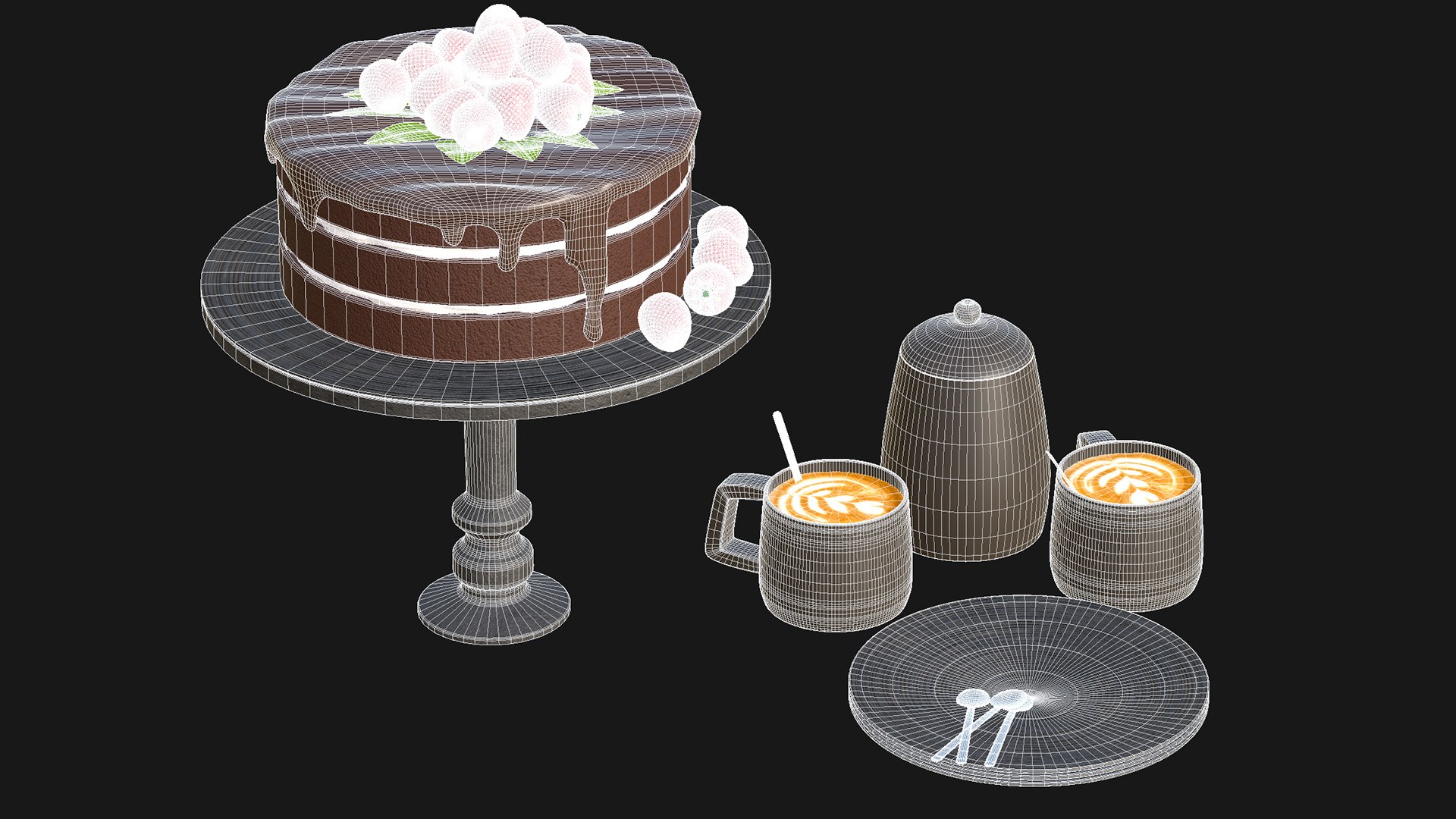 Cake PBR Model - TurboSquid 2187766