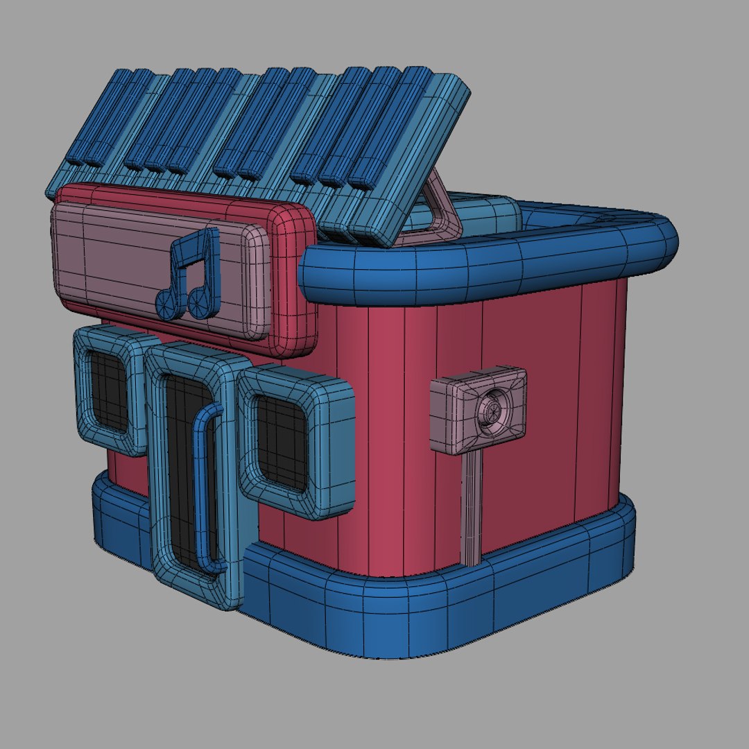 3D Model Music Store 02 - TurboSquid 1761241