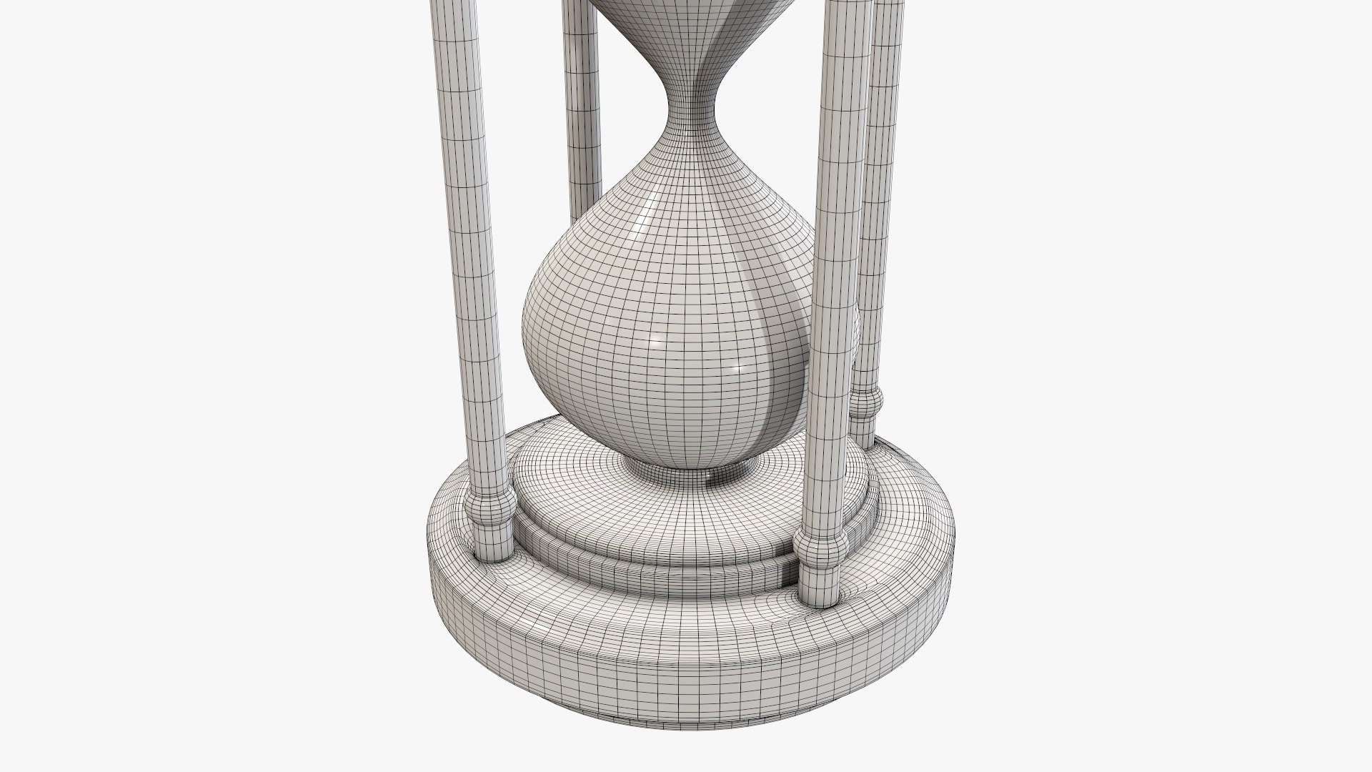 3D Time Hour Sand Model - TurboSquid 1571392