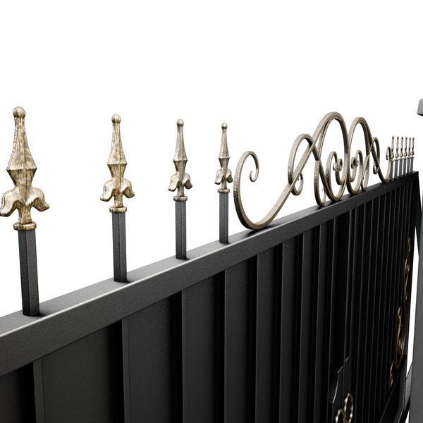 max wrought iron gate