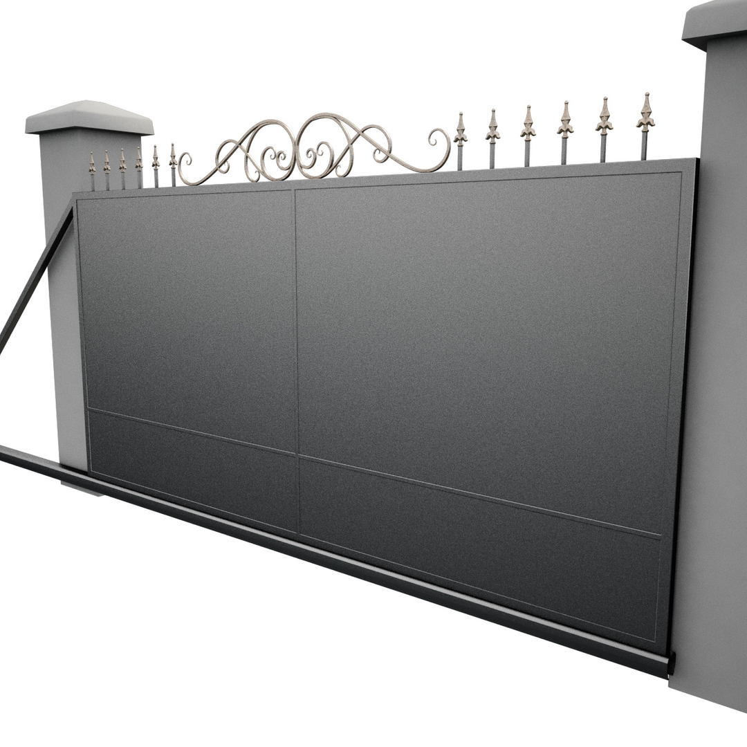 max wrought iron gate