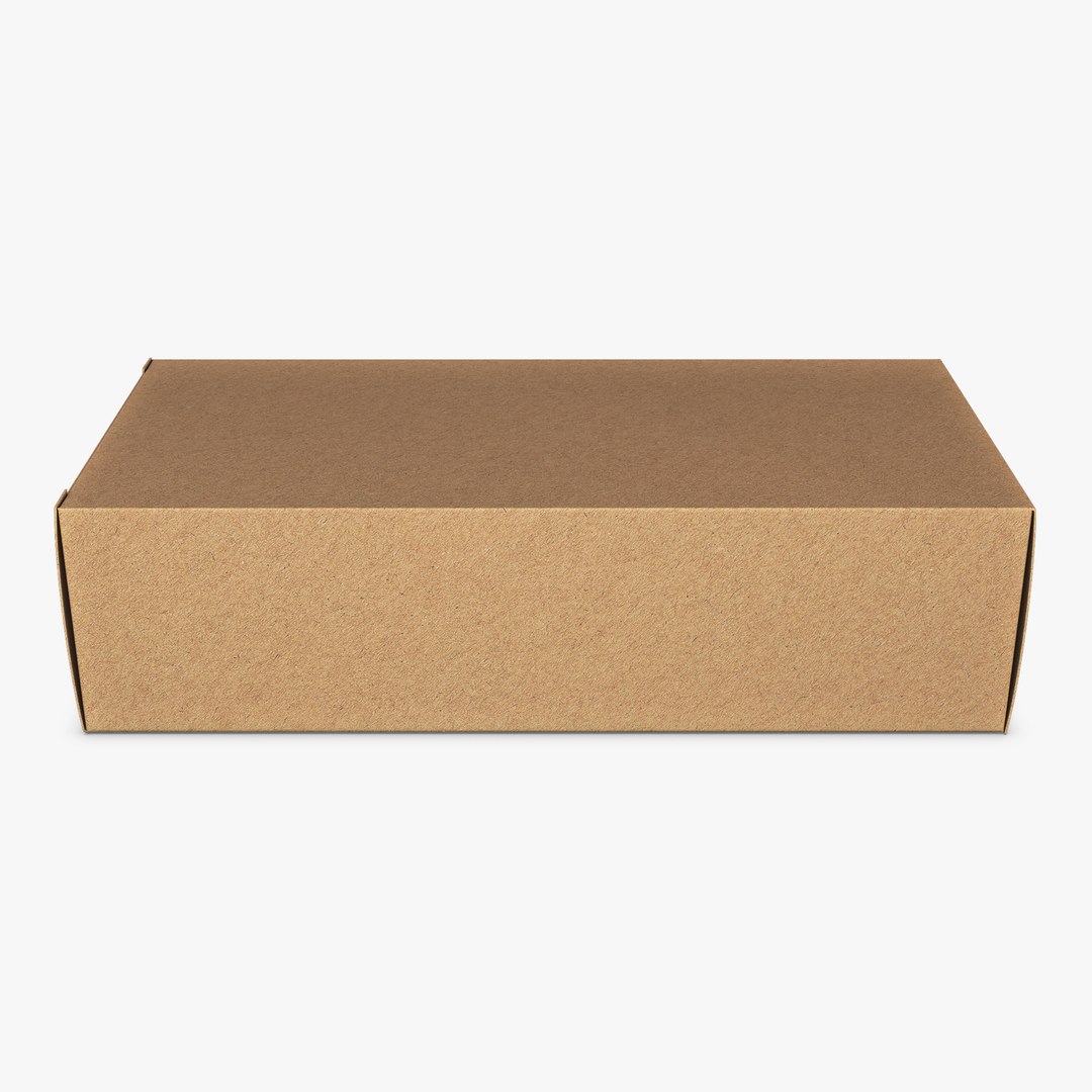 3D Package Cardboard Box M 7 - TurboSquid 2186480