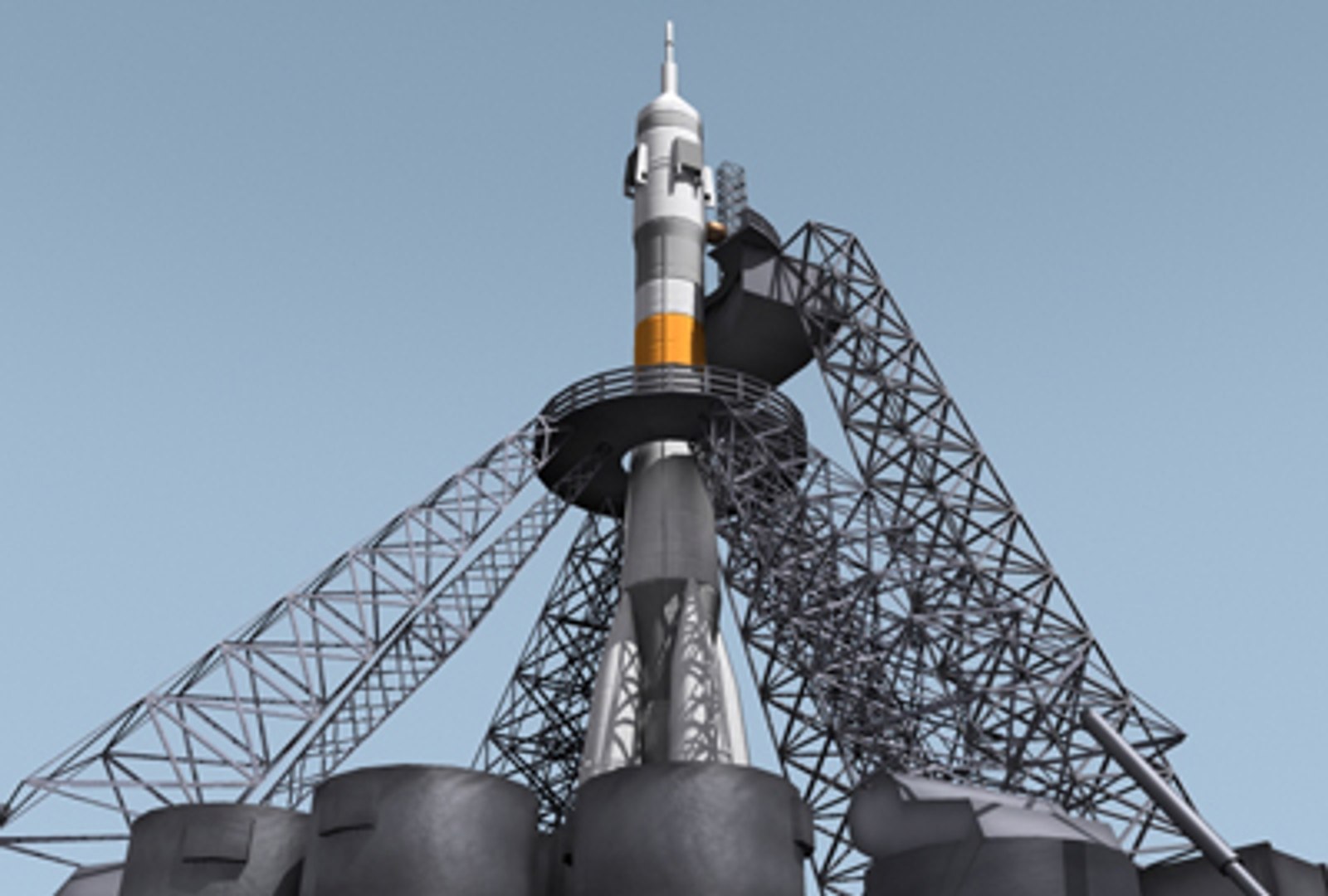 3d max launchpad rocket