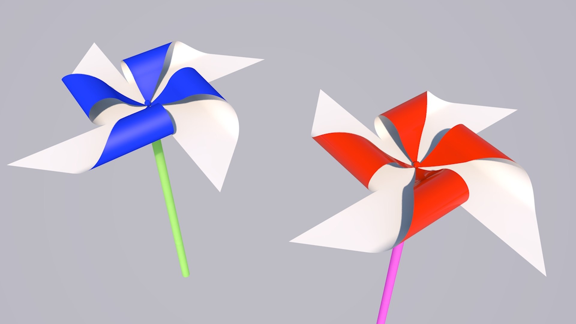 Pinwheel 3d Model