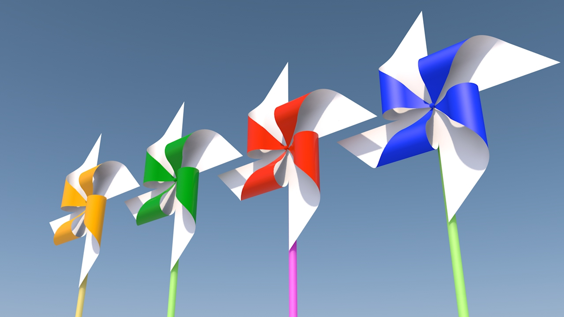 Pinwheel 3d Model