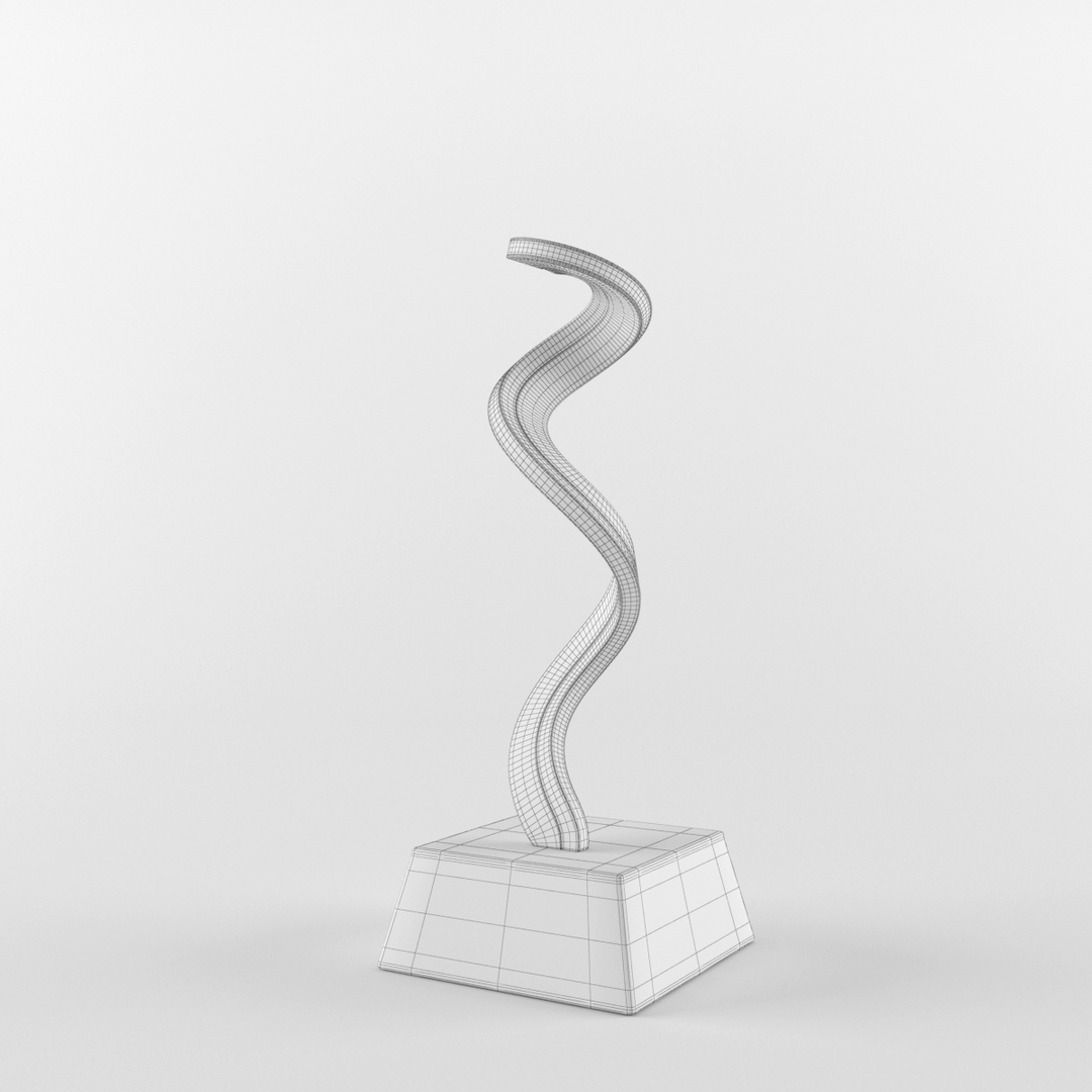 trophy 3d model