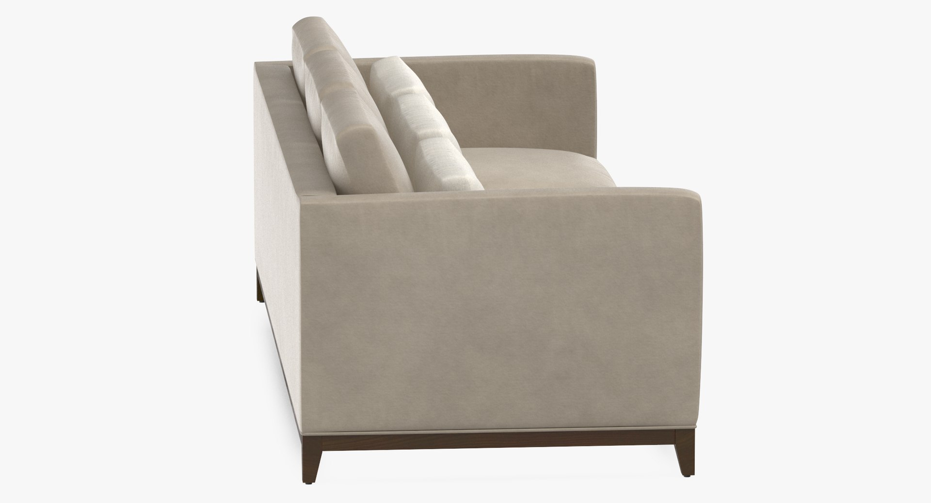 3D Model Contemporary 3 Seater Sofa - TurboSquid 1259542