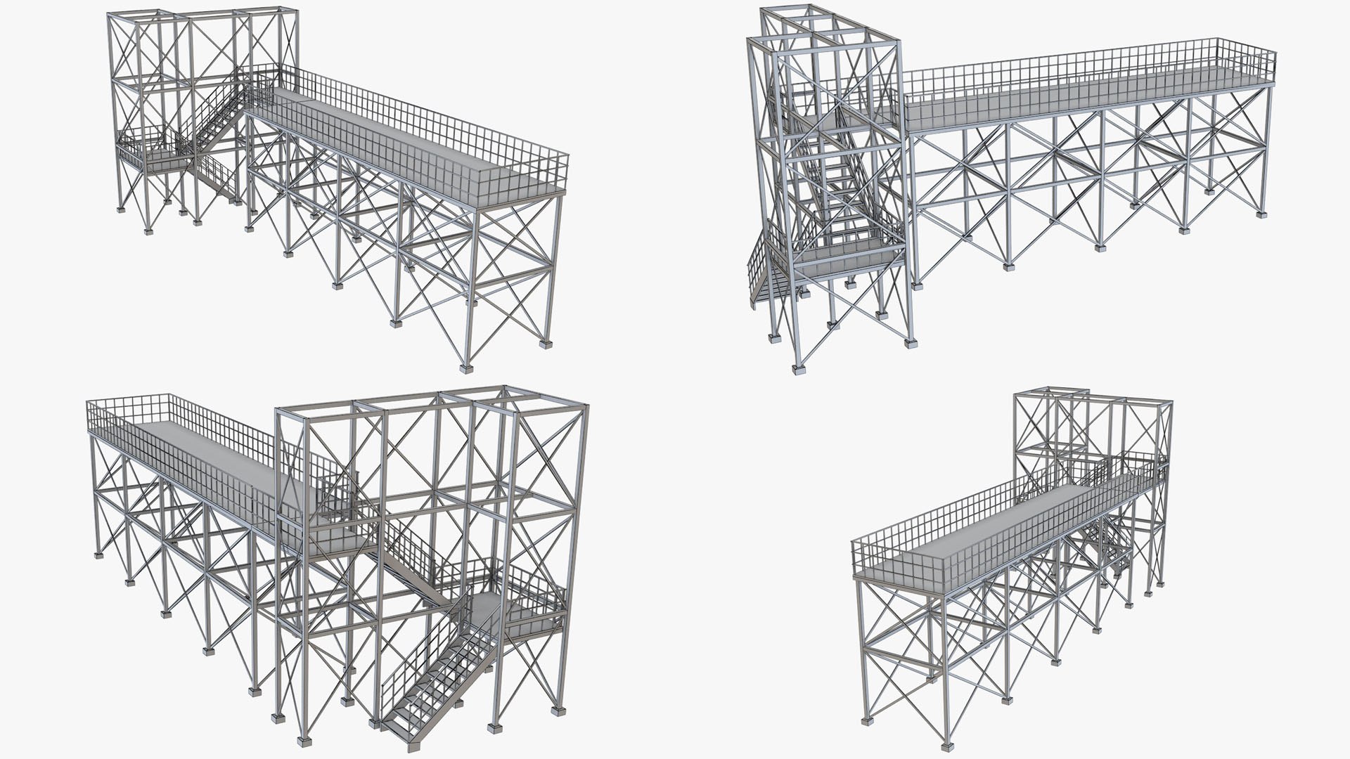 Industrial Platform 1 3D - TurboSquid 1541419