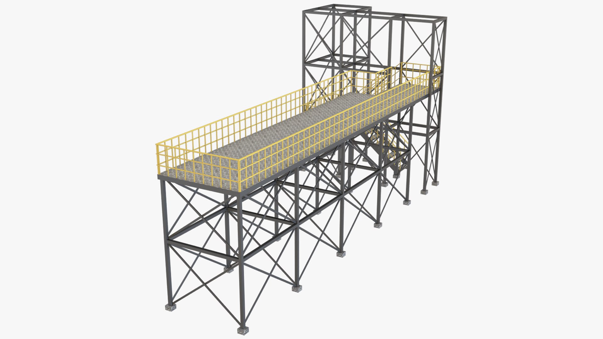 Industrial Platform 1 3D - TurboSquid 1541419