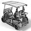3d Model Golf Car