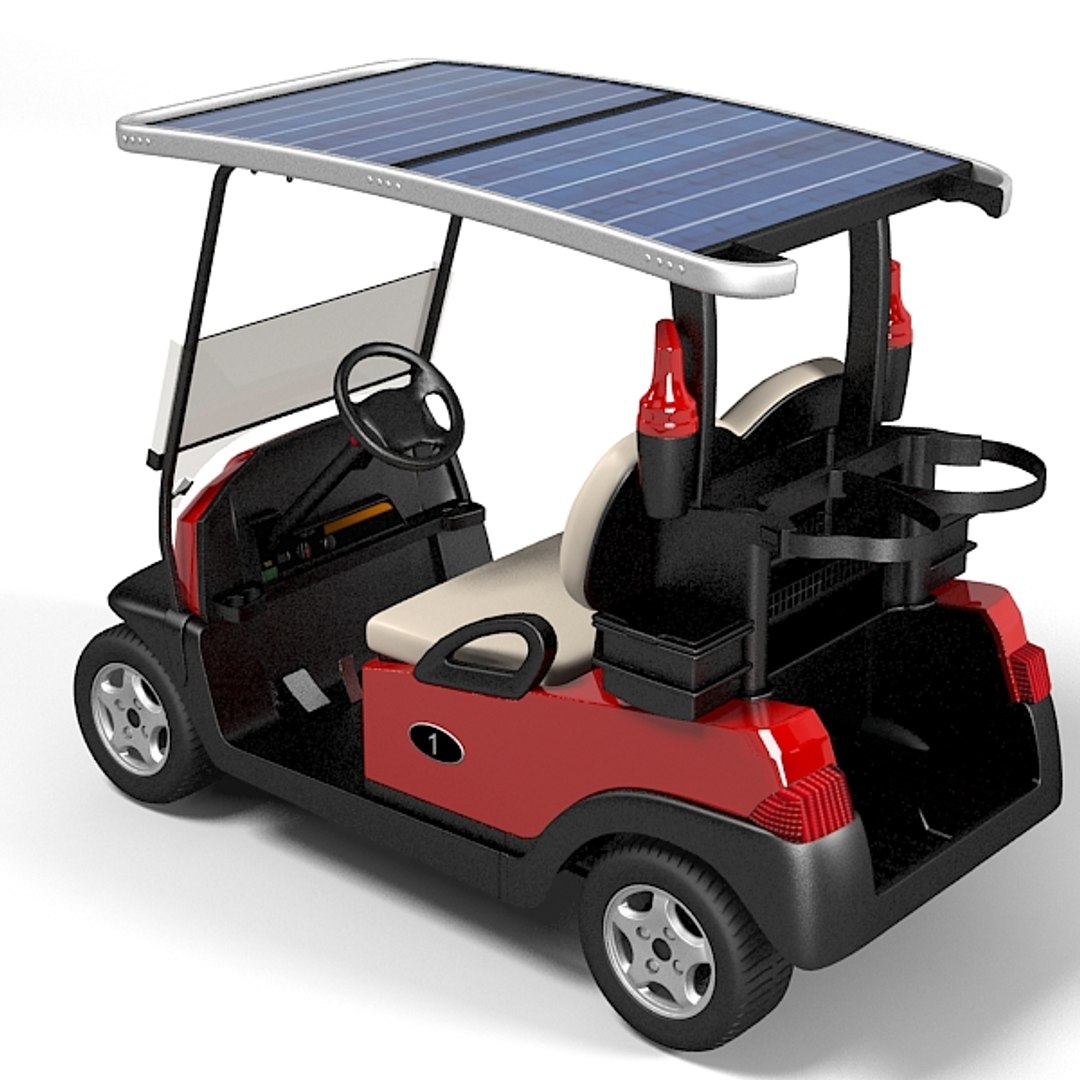 3d Model Golf Car