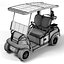 3d Model Golf Car