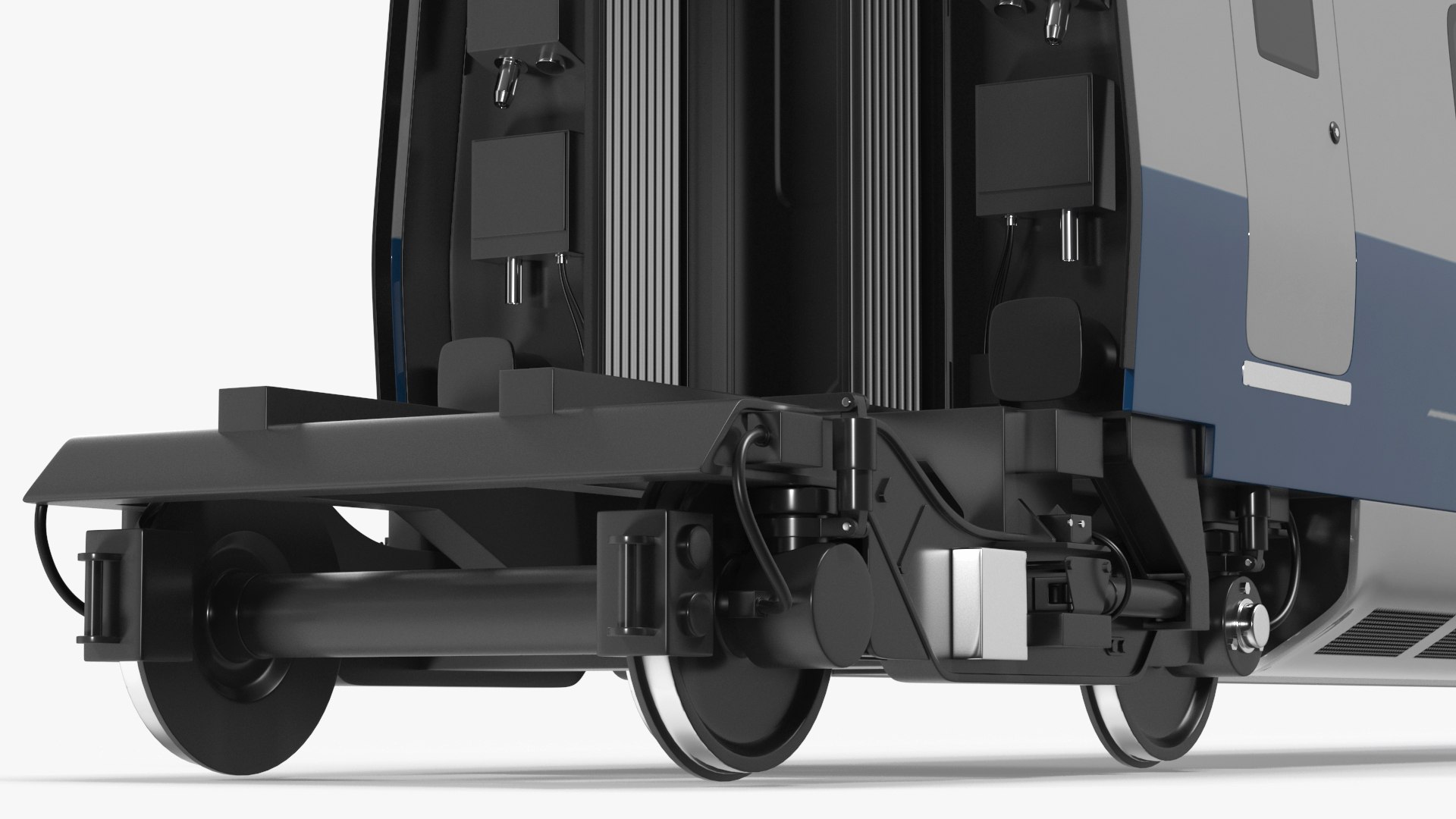 Blue High-Speed Passenger Train model - TurboSquid 2093419