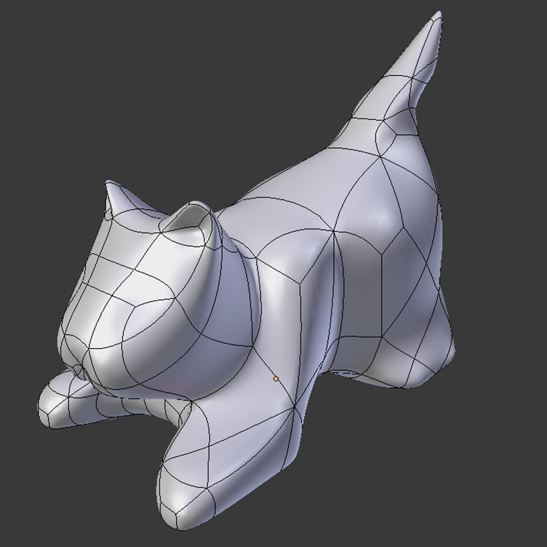 3ds Max Lego Animal Cat