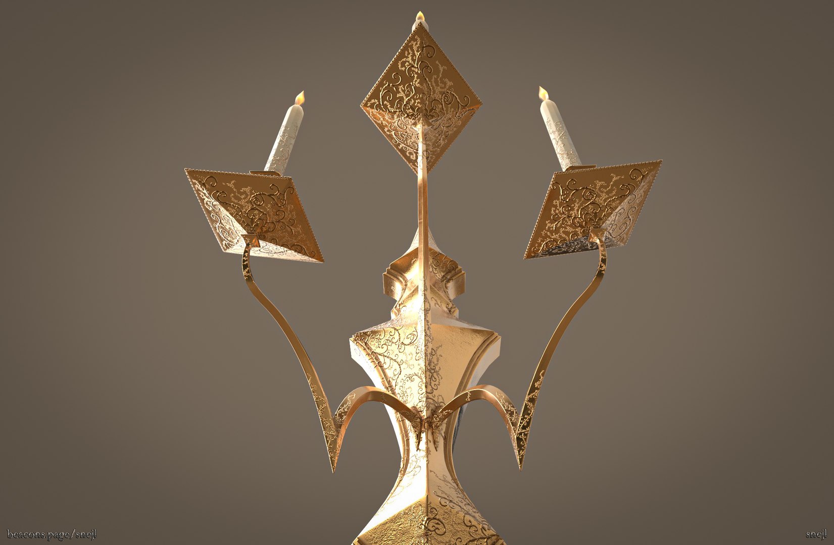 3D Chandelier Game Ready Model - TurboSquid 2063873