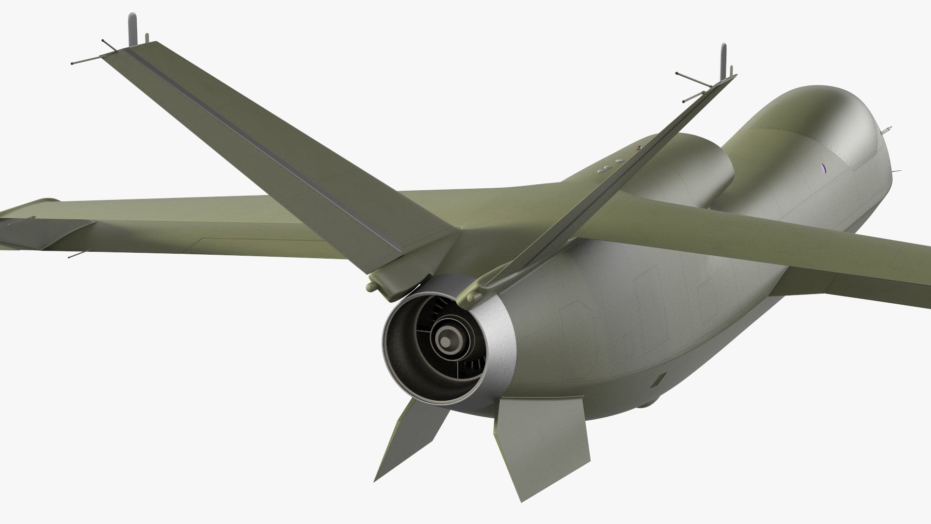 High Altitude Long Endurance Patrol UAV Flight 3D model - TurboSquid ...