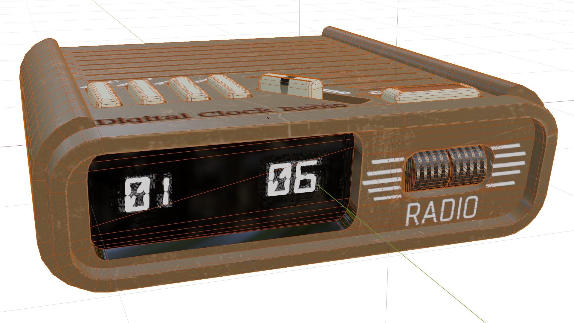 3D Radio High Poly Model Model - TurboSquid 1791957