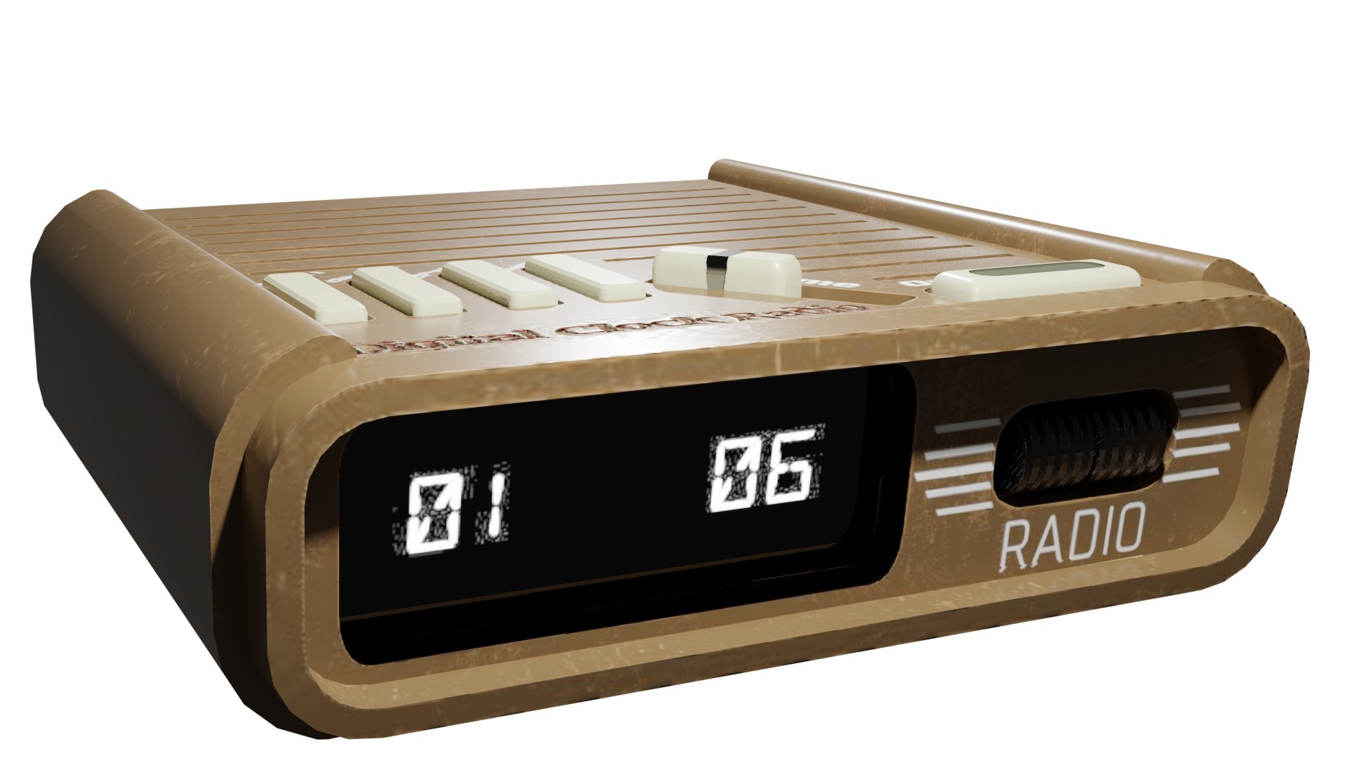 3D Radio High Poly Model Model - TurboSquid 1791957