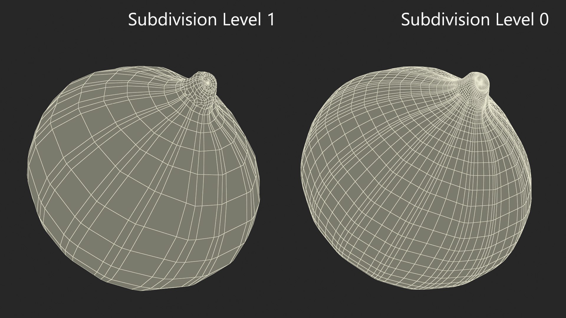Ripe Fig Fruit model - TurboSquid 2054581
