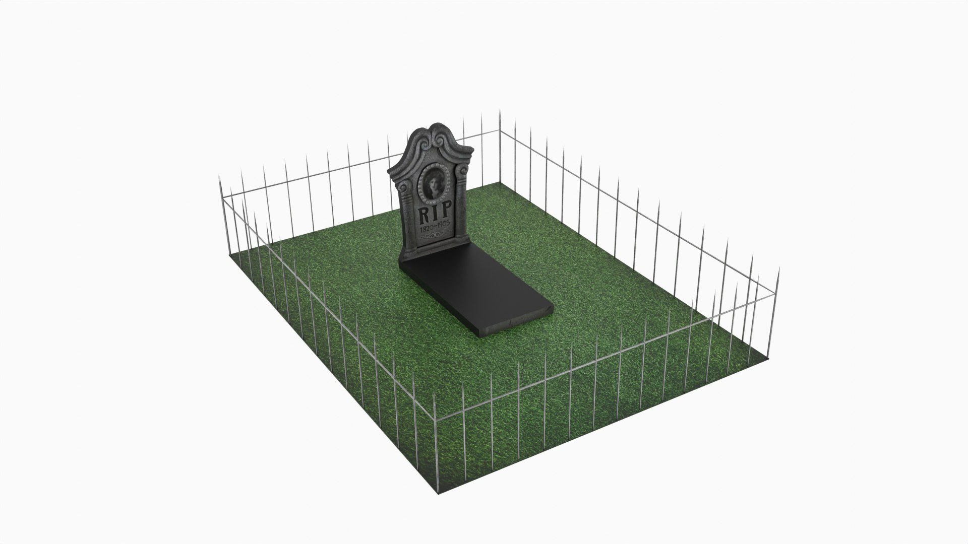 3D Model Grave - TurboSquid 2130207