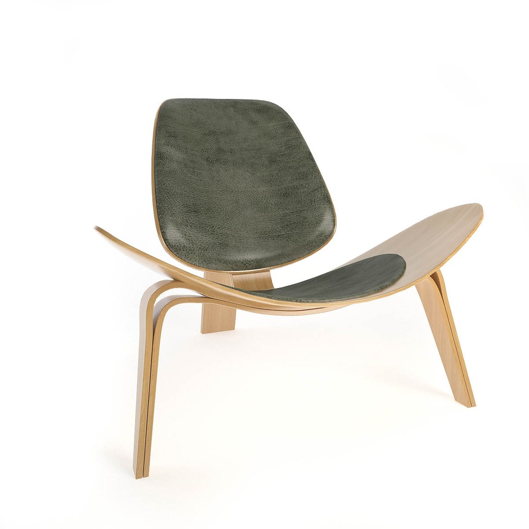 Shell Chair Carl Hansen 3d Max