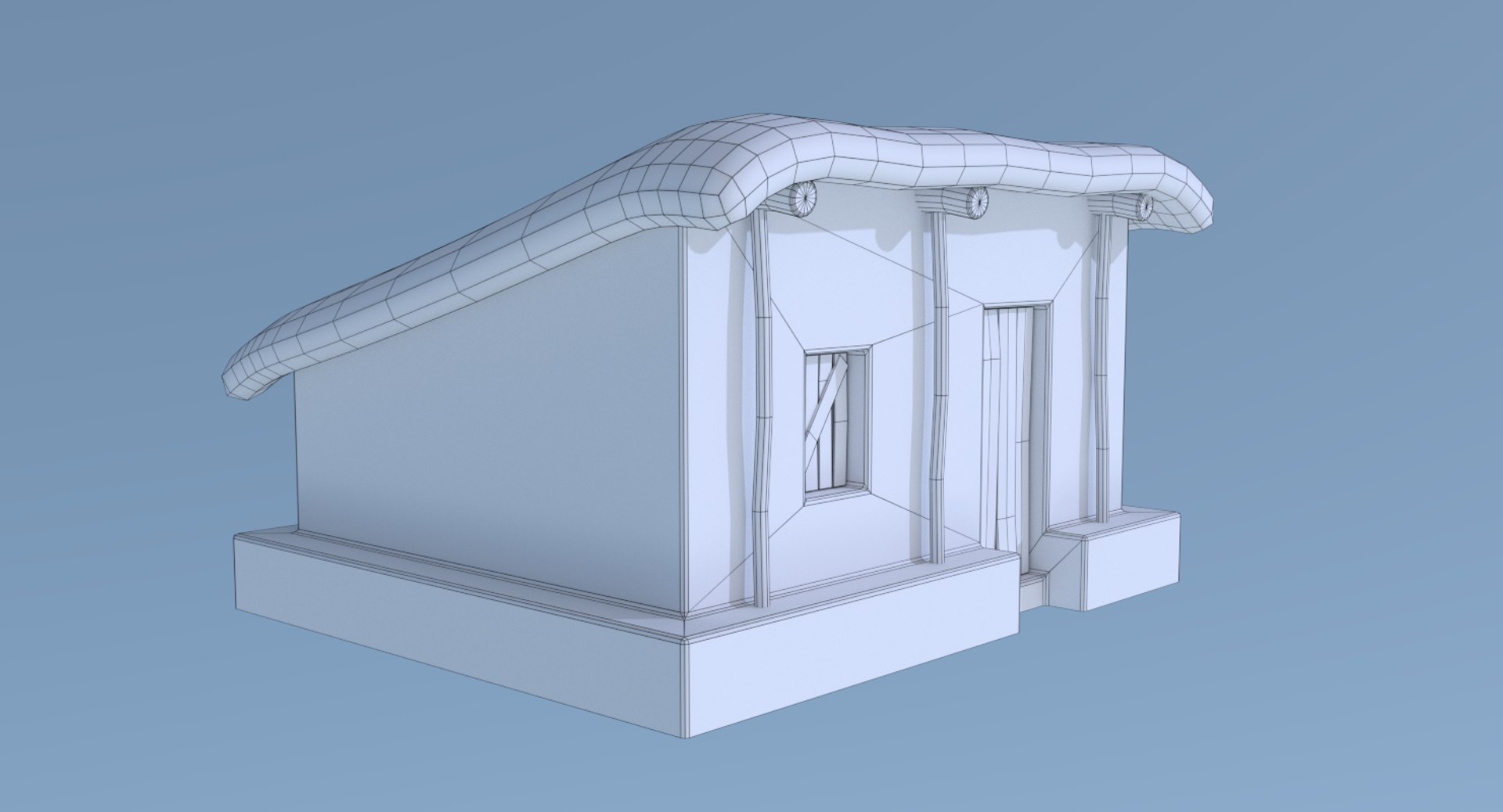 Mud Hut 3 3D Model - TurboSquid 1158682