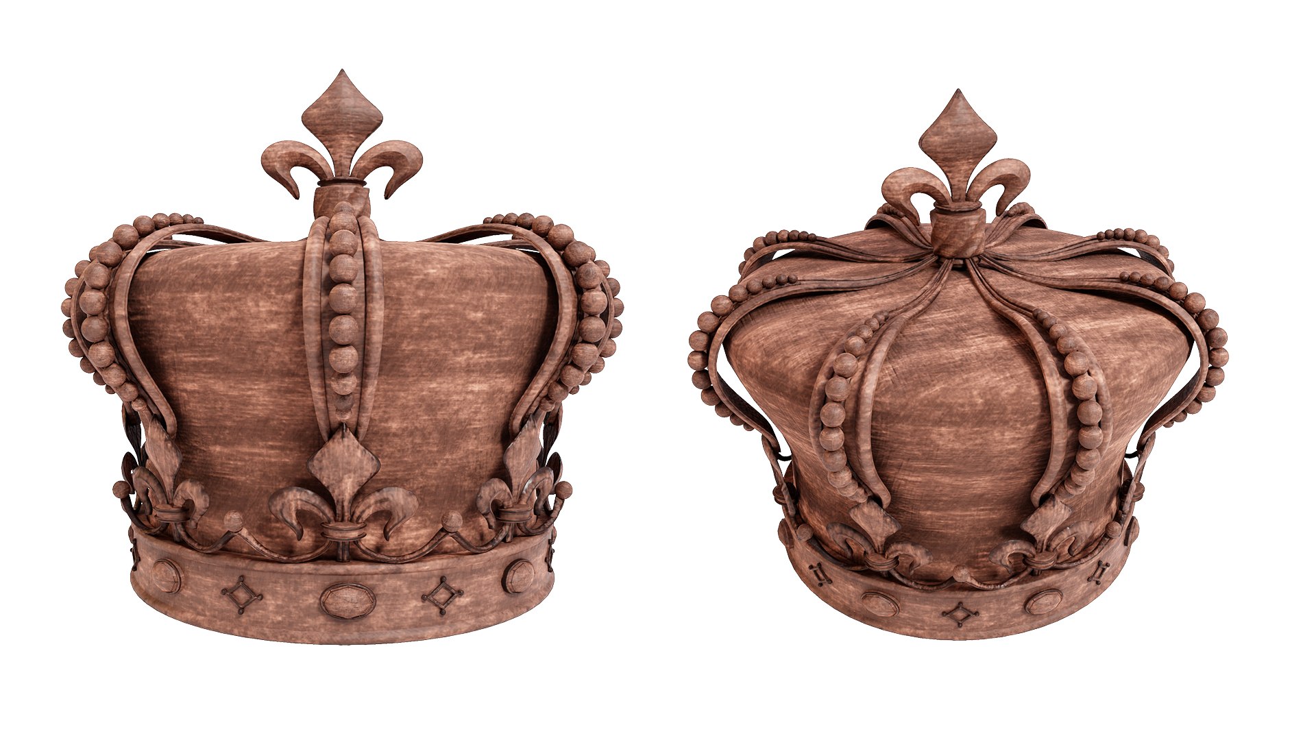 3D Emperor Crown PBR 3D Model - TurboSquid 1953832