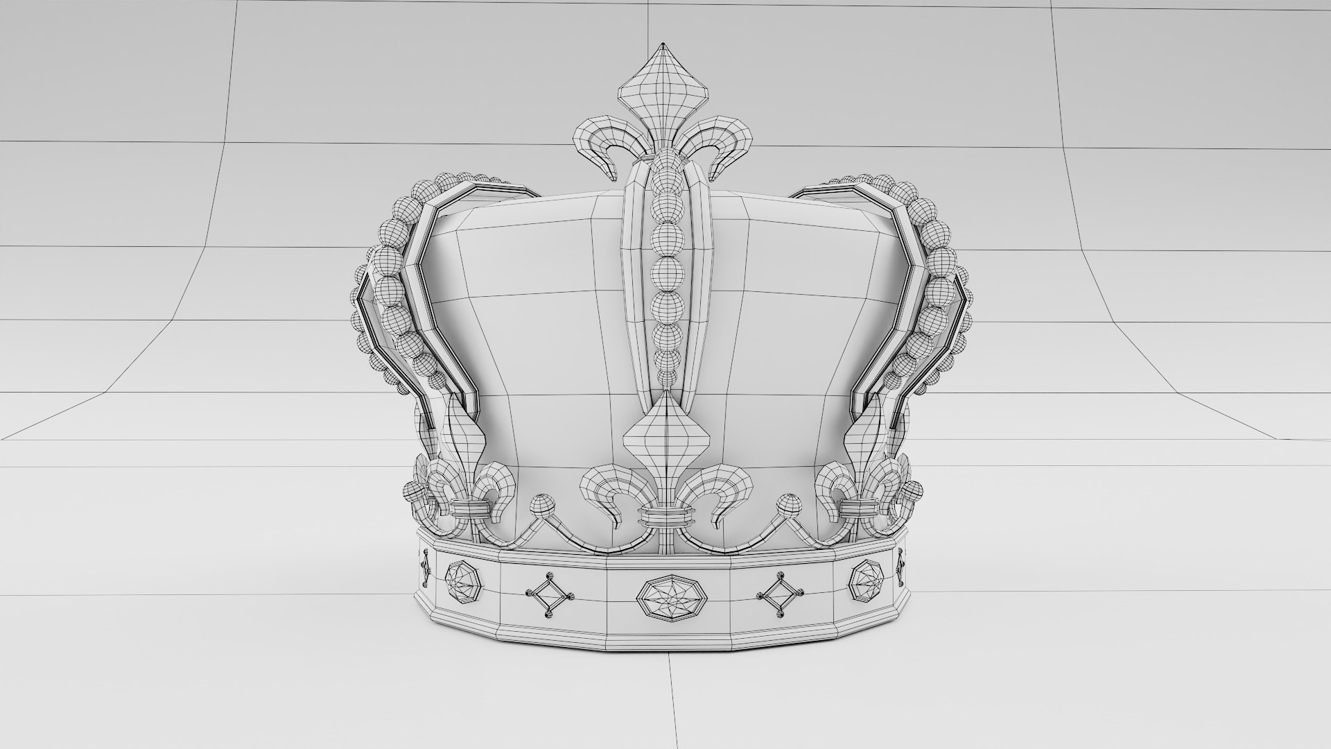 3D Emperor Crown PBR 3D Model - TurboSquid 1953832