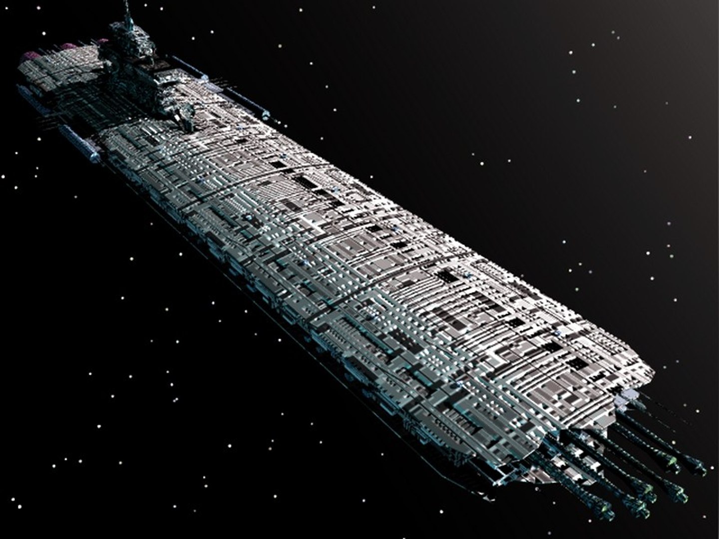 Element Ship 3d Model