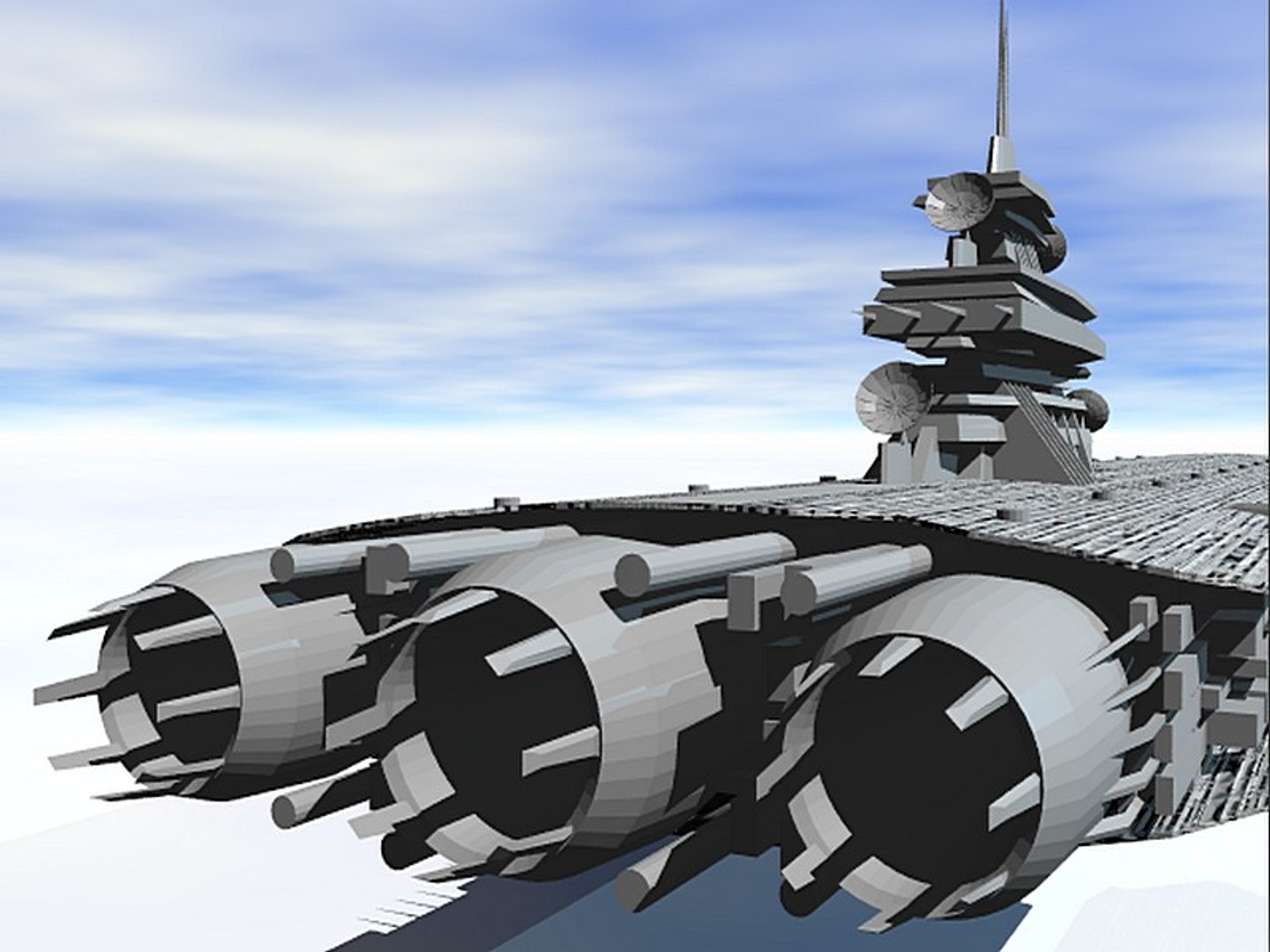 Element Ship 3d Model