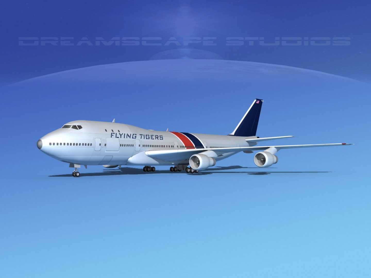 747-100 Boeing 747 Dxf