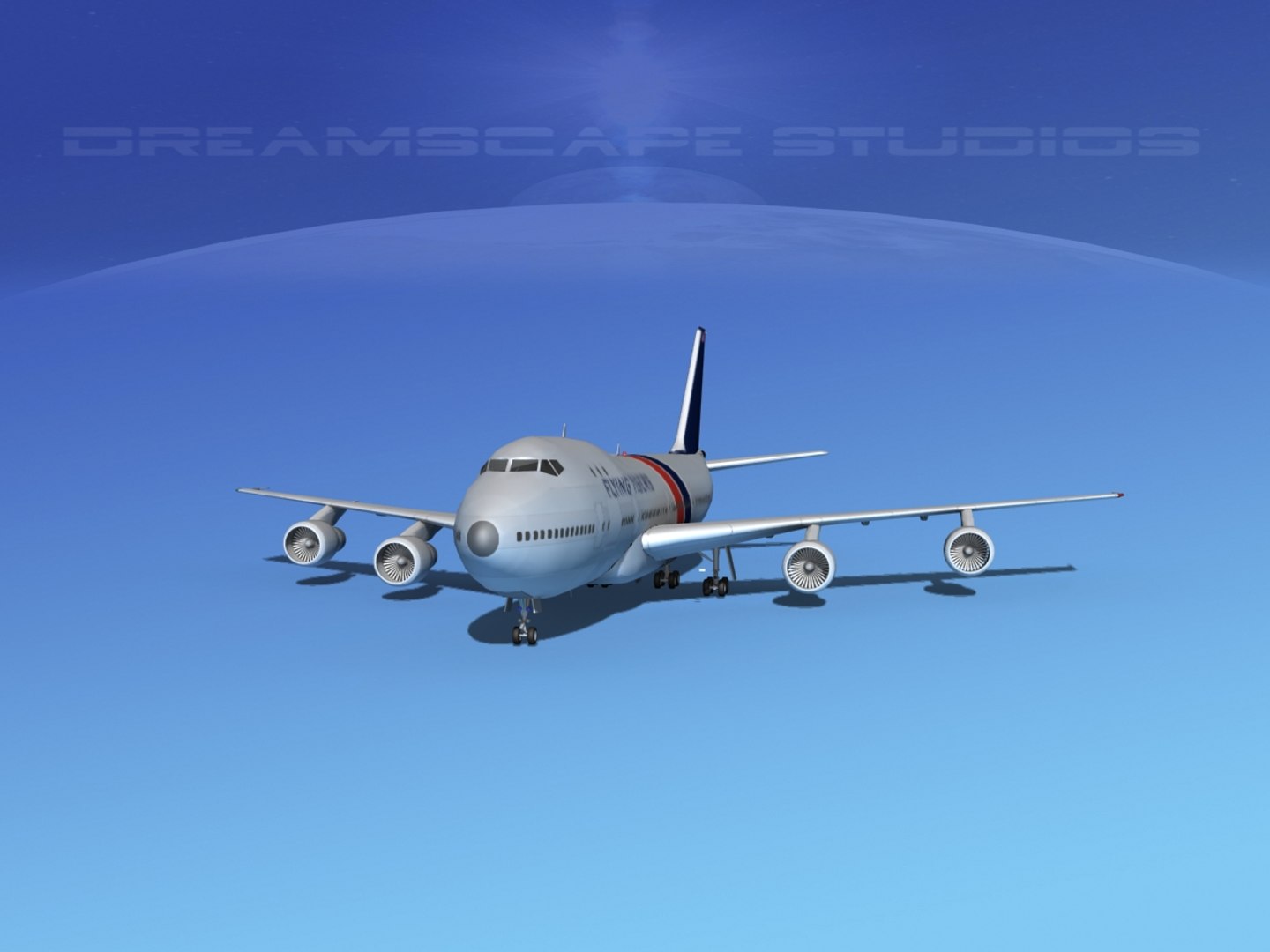 747-100 Boeing 747 Dxf
