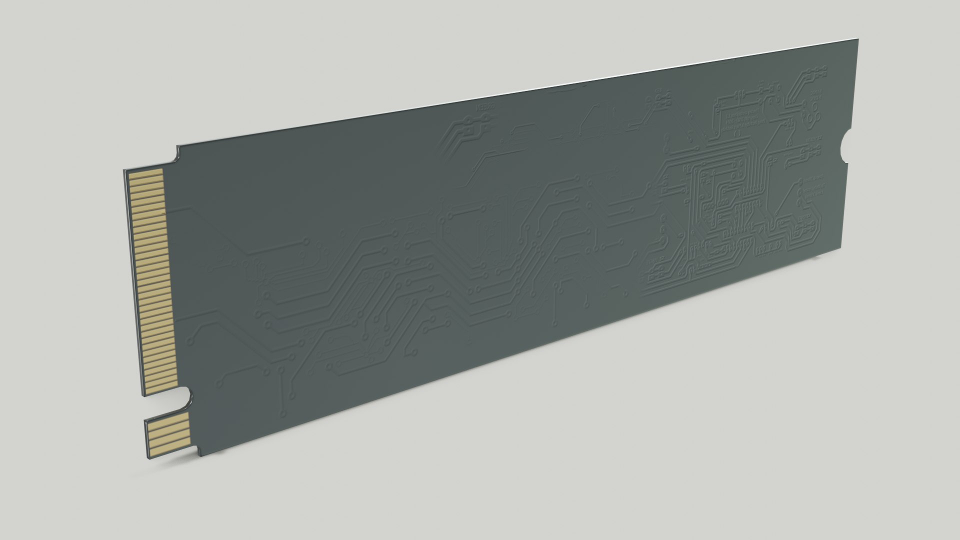 NVme SSD M2 3D - TurboSquid 1794804