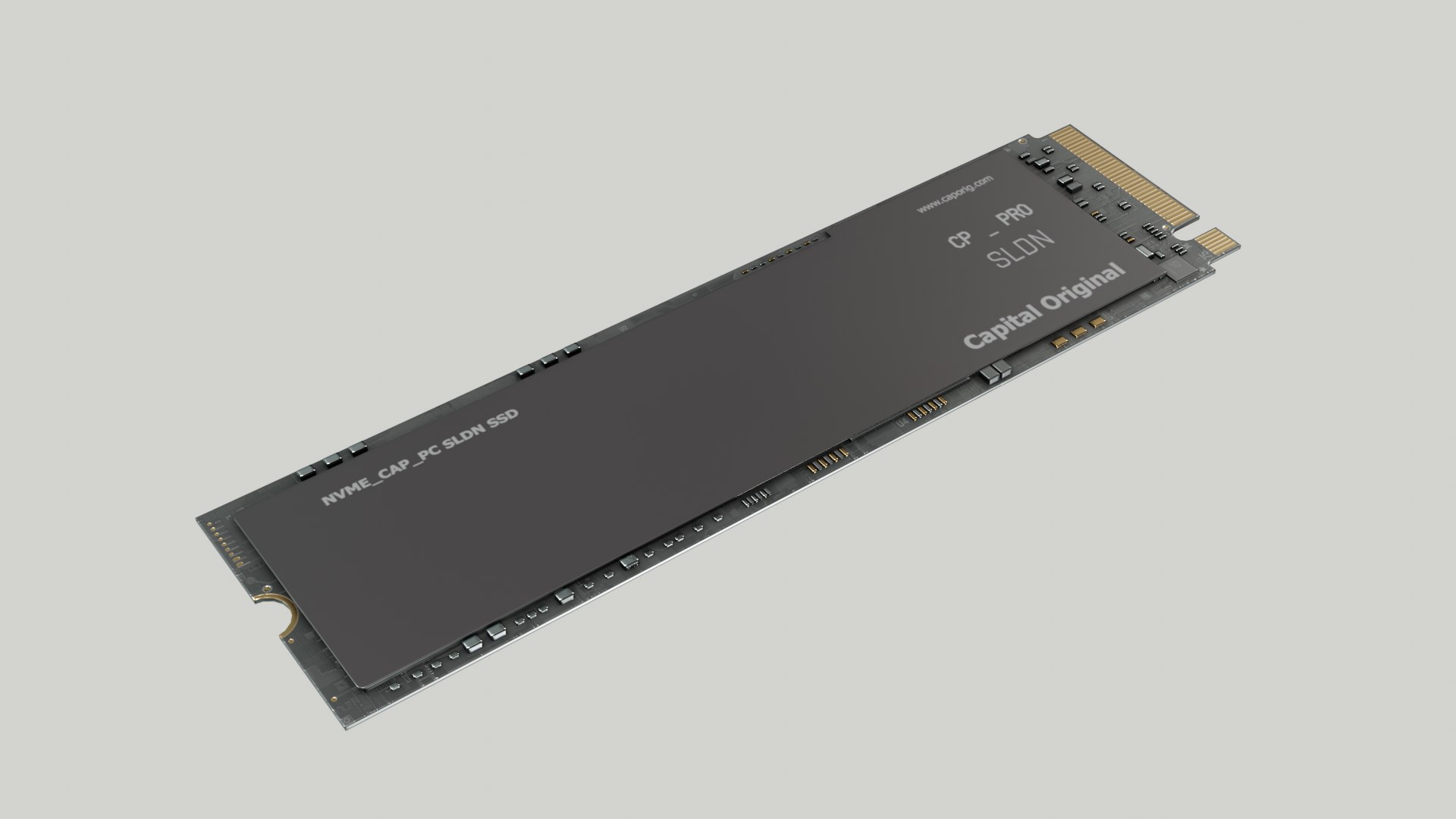 NVme SSD M2 3D - TurboSquid 1794804