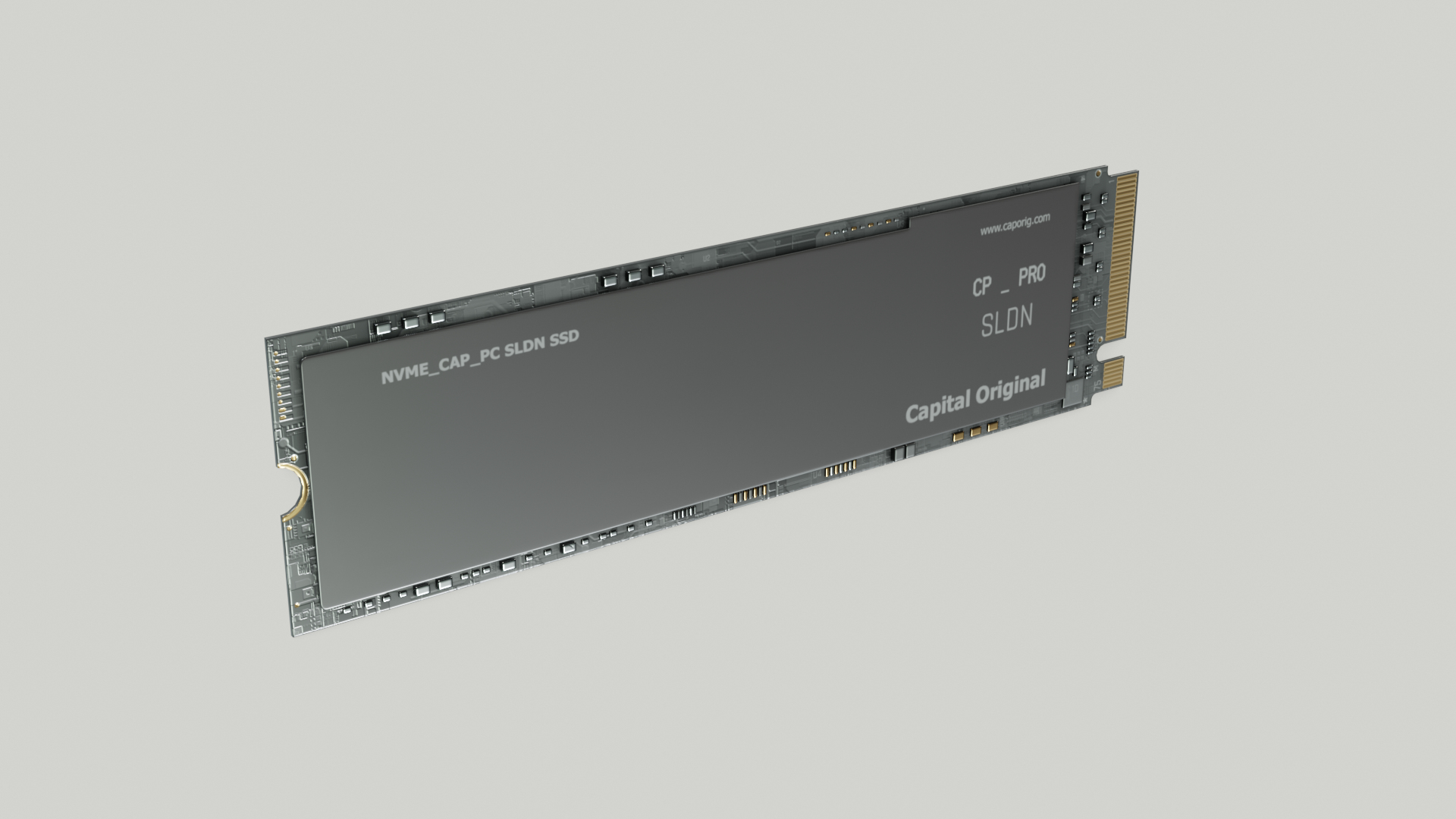NVme SSD M2 3D - TurboSquid 1794804