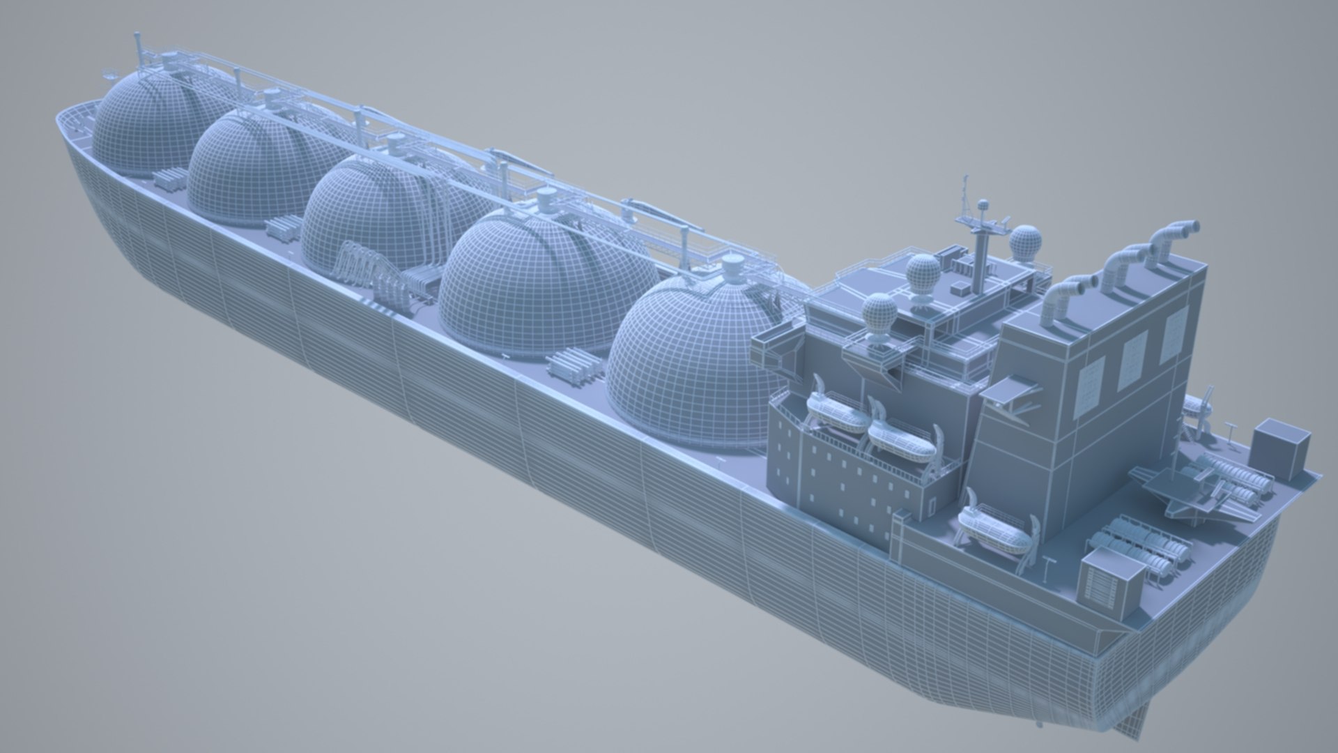 Lng Tanker Ship 3D Model - TurboSquid 1154693