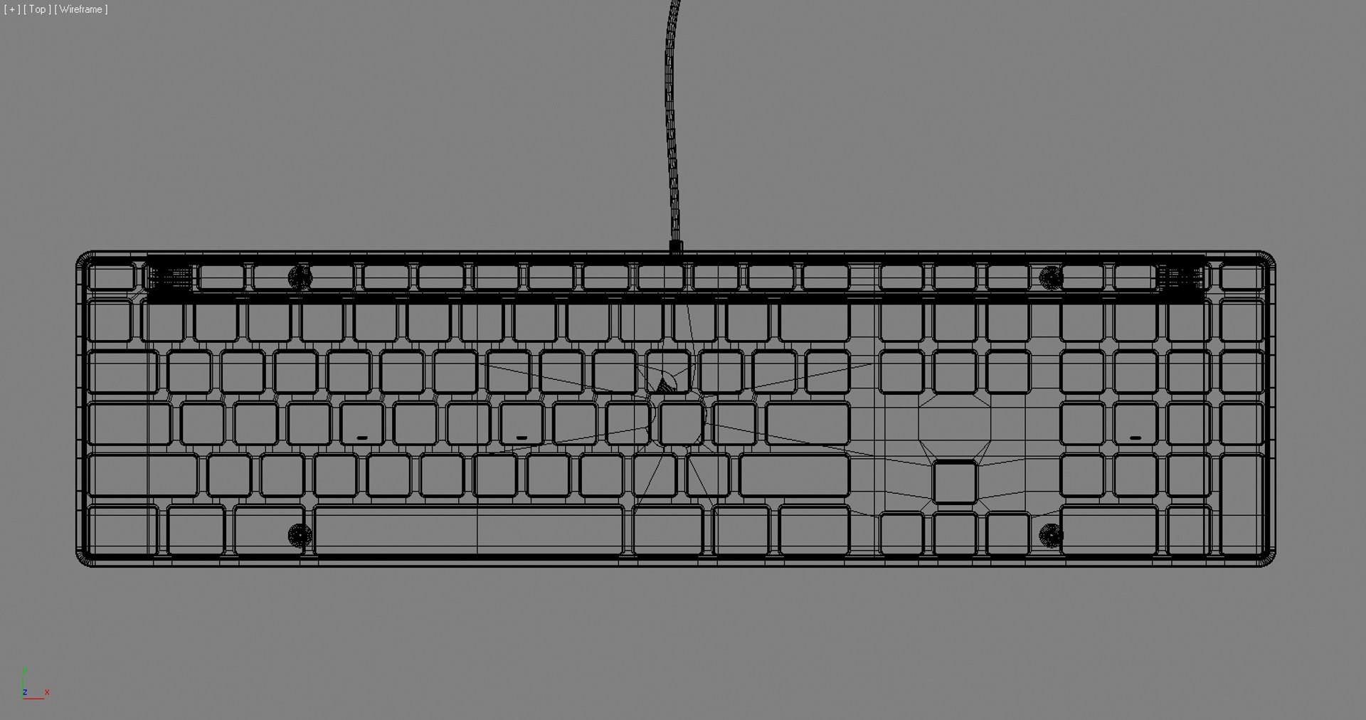 3d Apple Keyboard Model